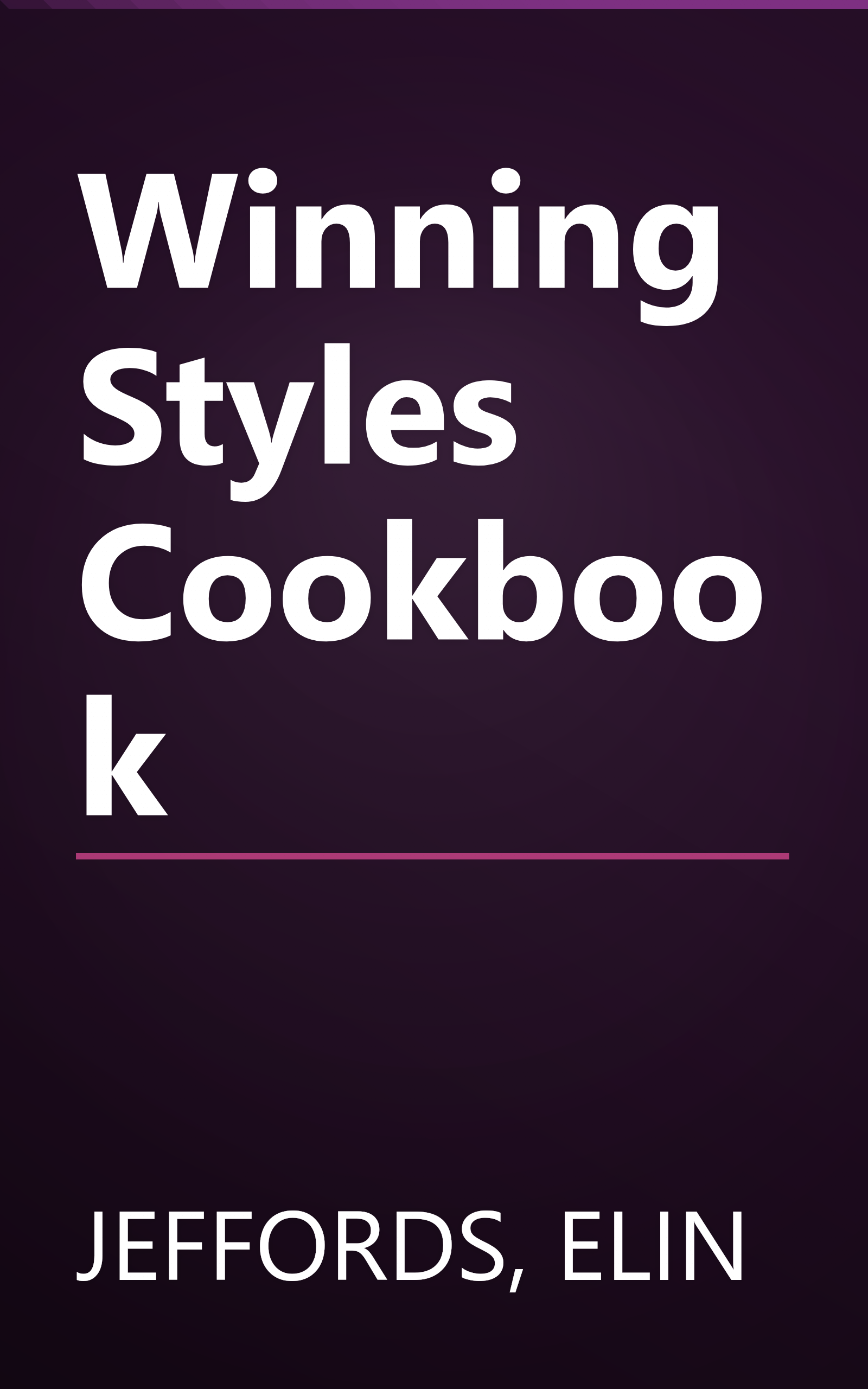 Winning Styles Cookbook book cover