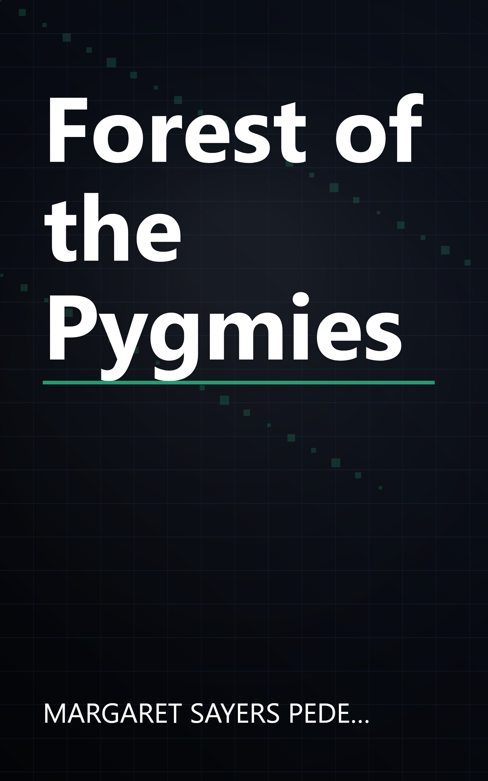 Forest of the Pygmies book cover