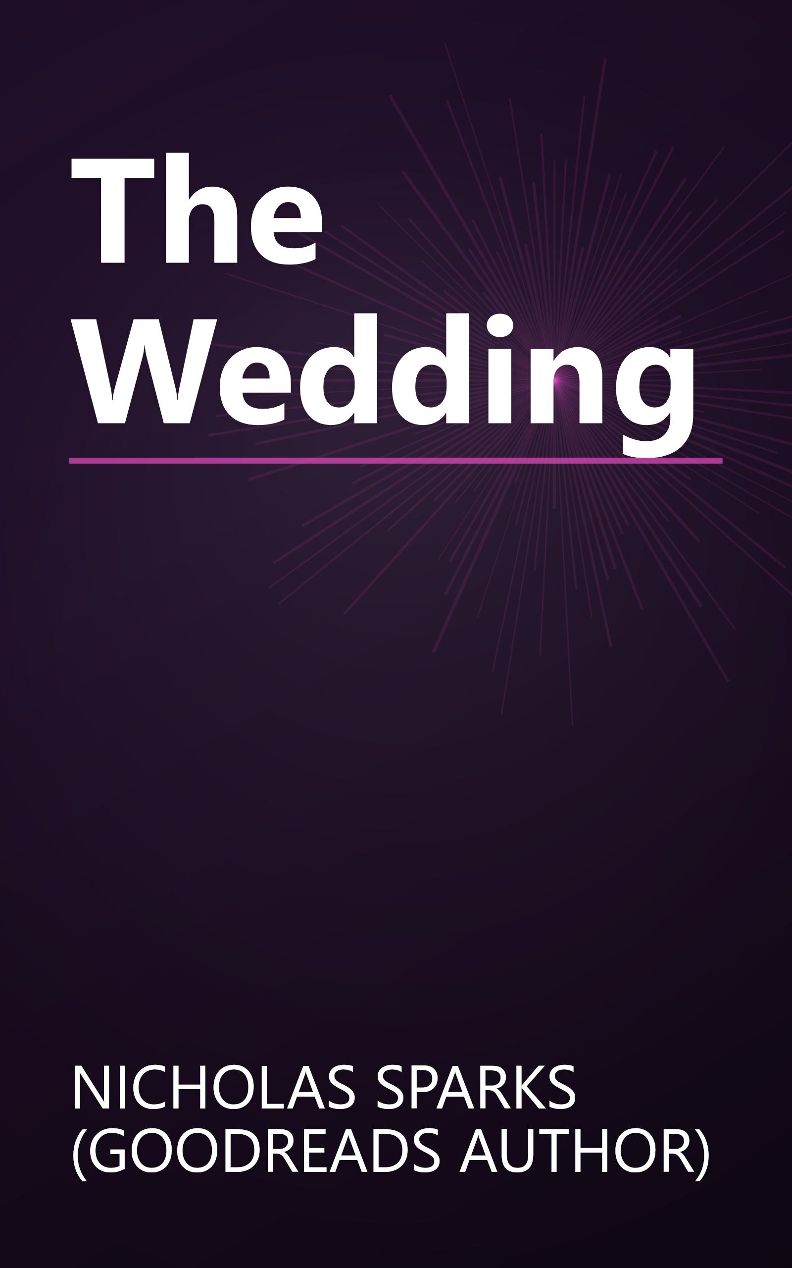 The Wedding book cover