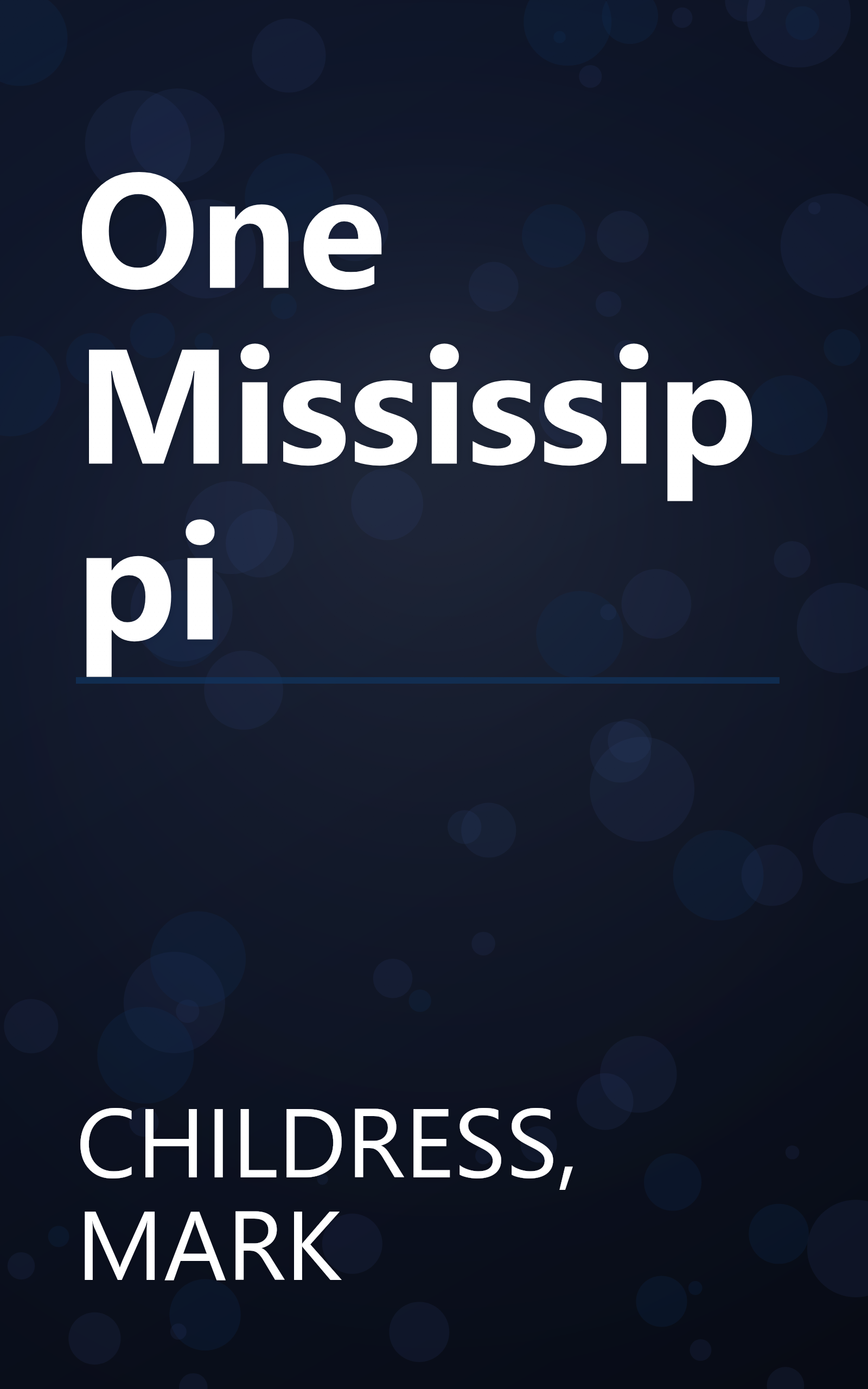 One Mississippi book cover