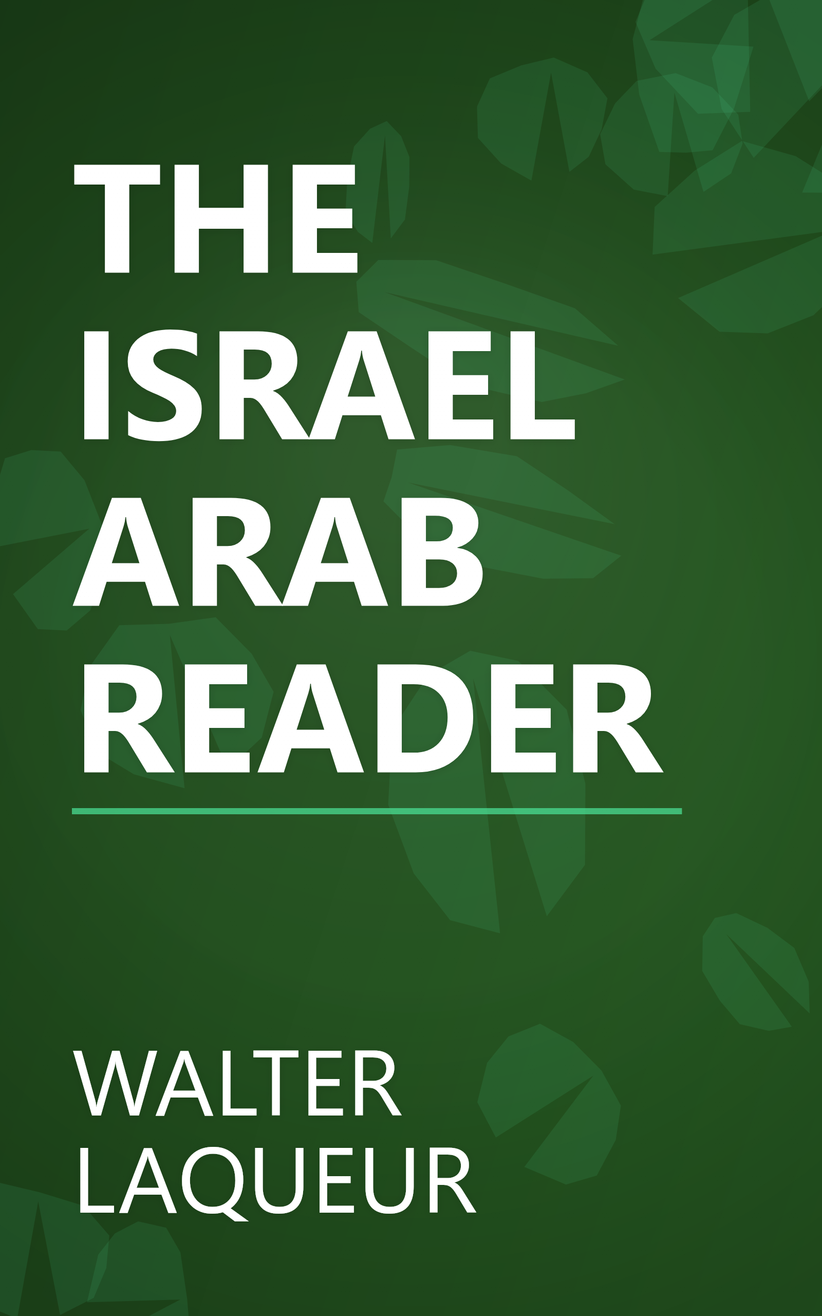 THE ISRAEL ARAB READER book cover