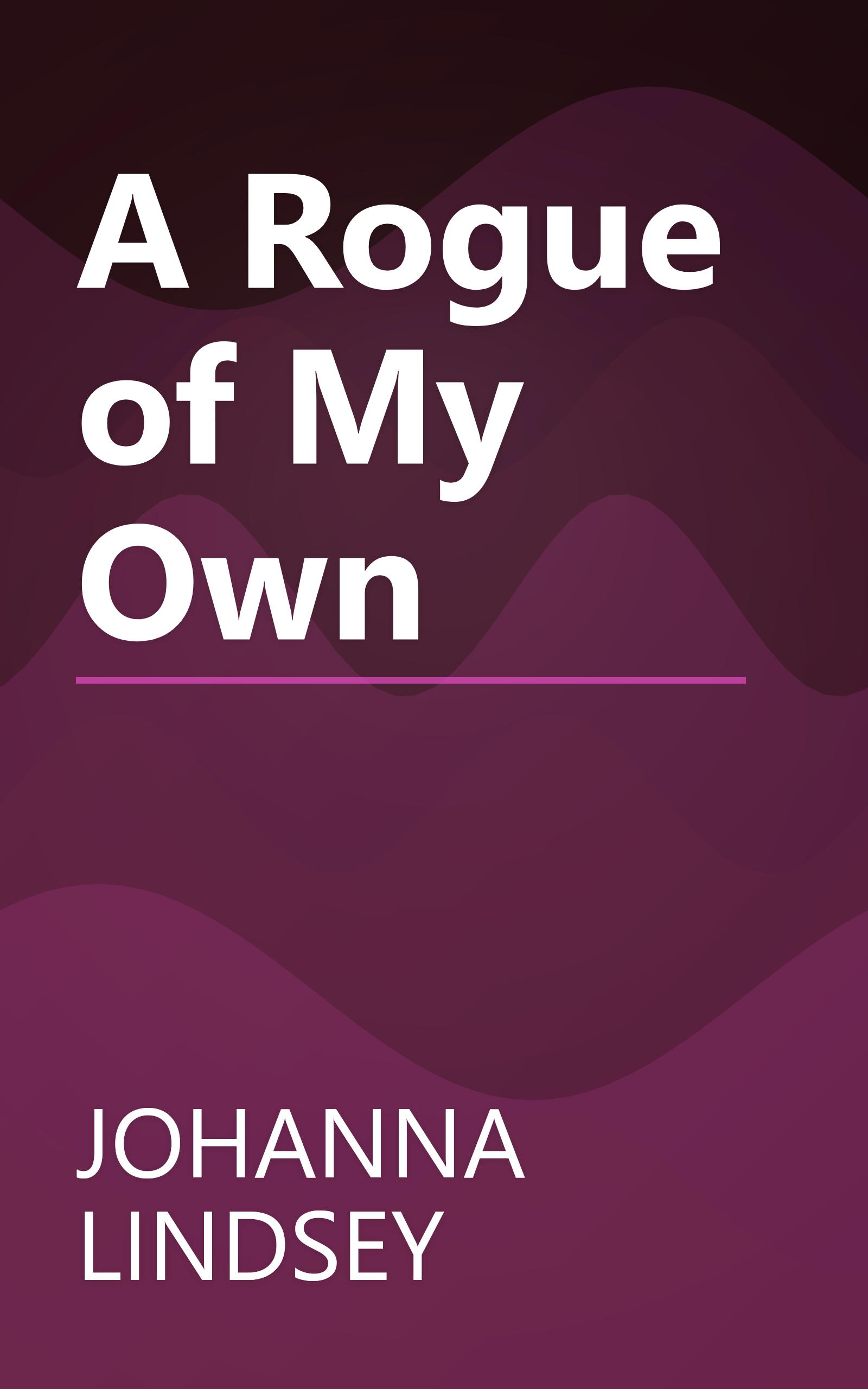 A Rogue of My Own book cover