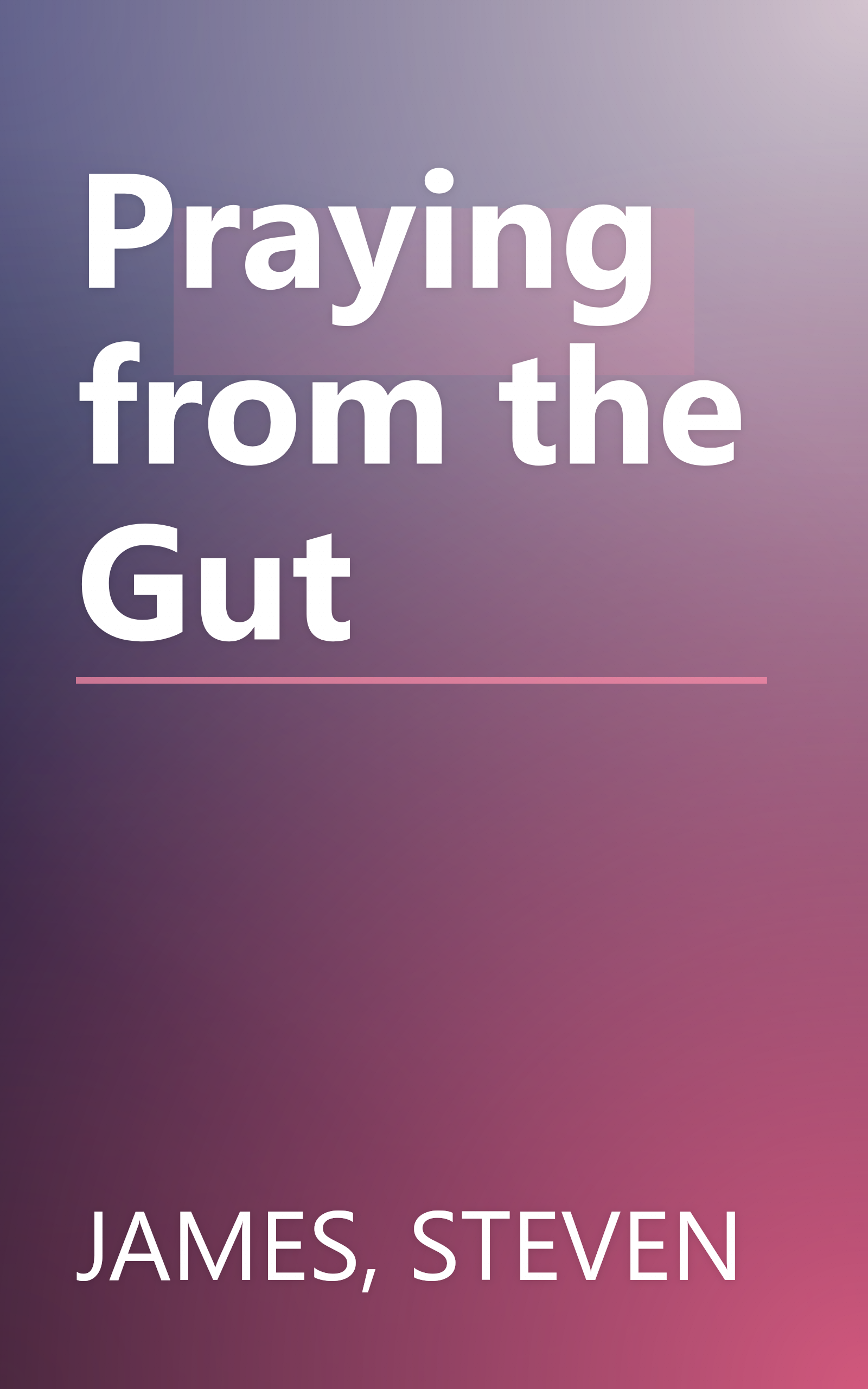 Praying from the Gut book cover