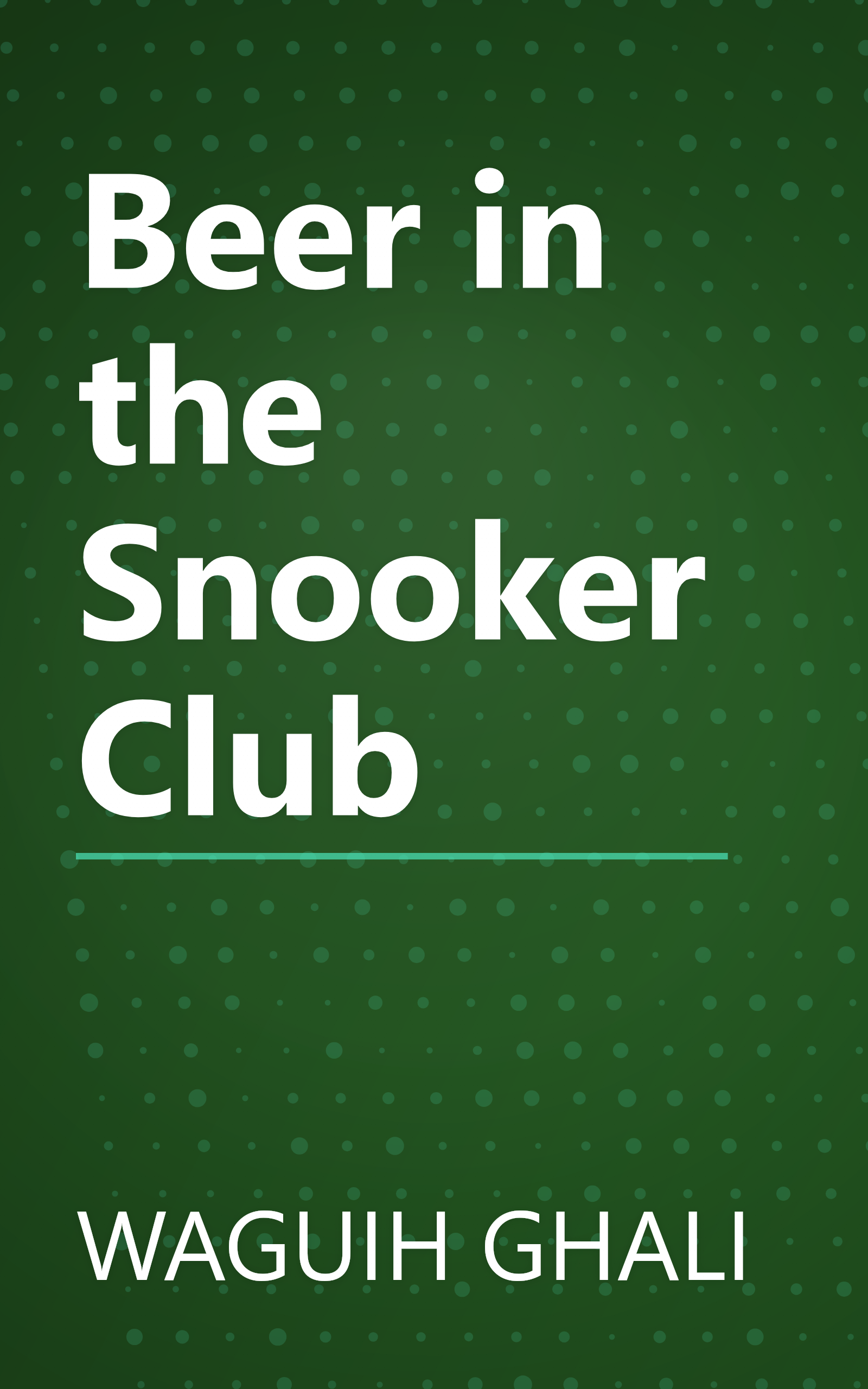 Beer in the Snooker Club book cover