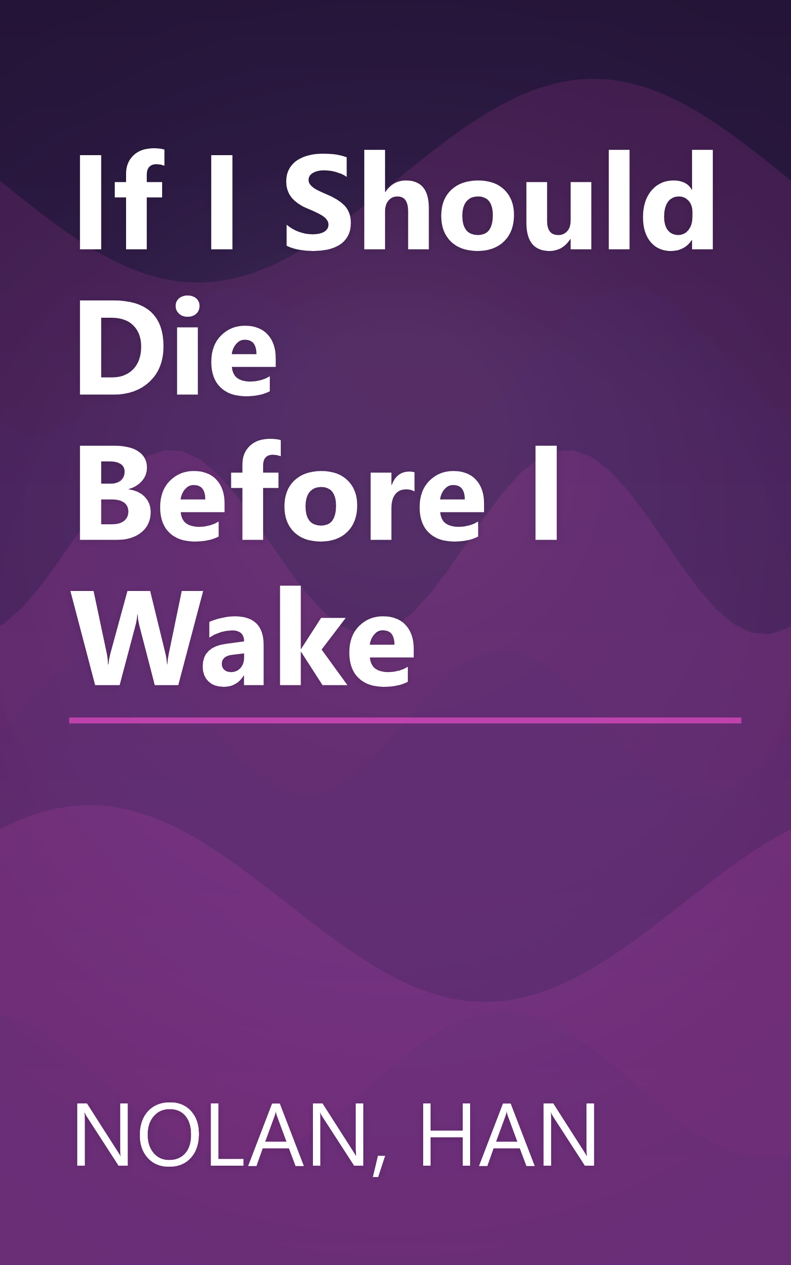 If I Should Die Before I Wake book cover