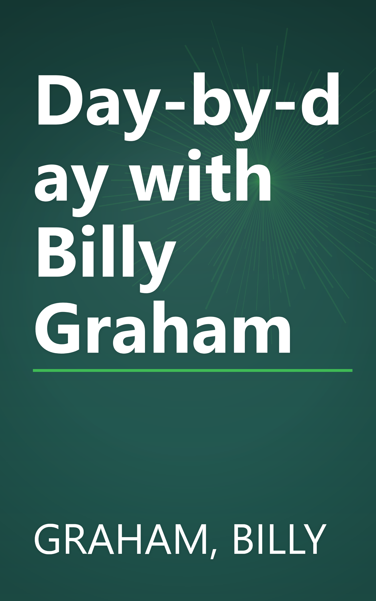 Day-by-day with Billy Graham book cover