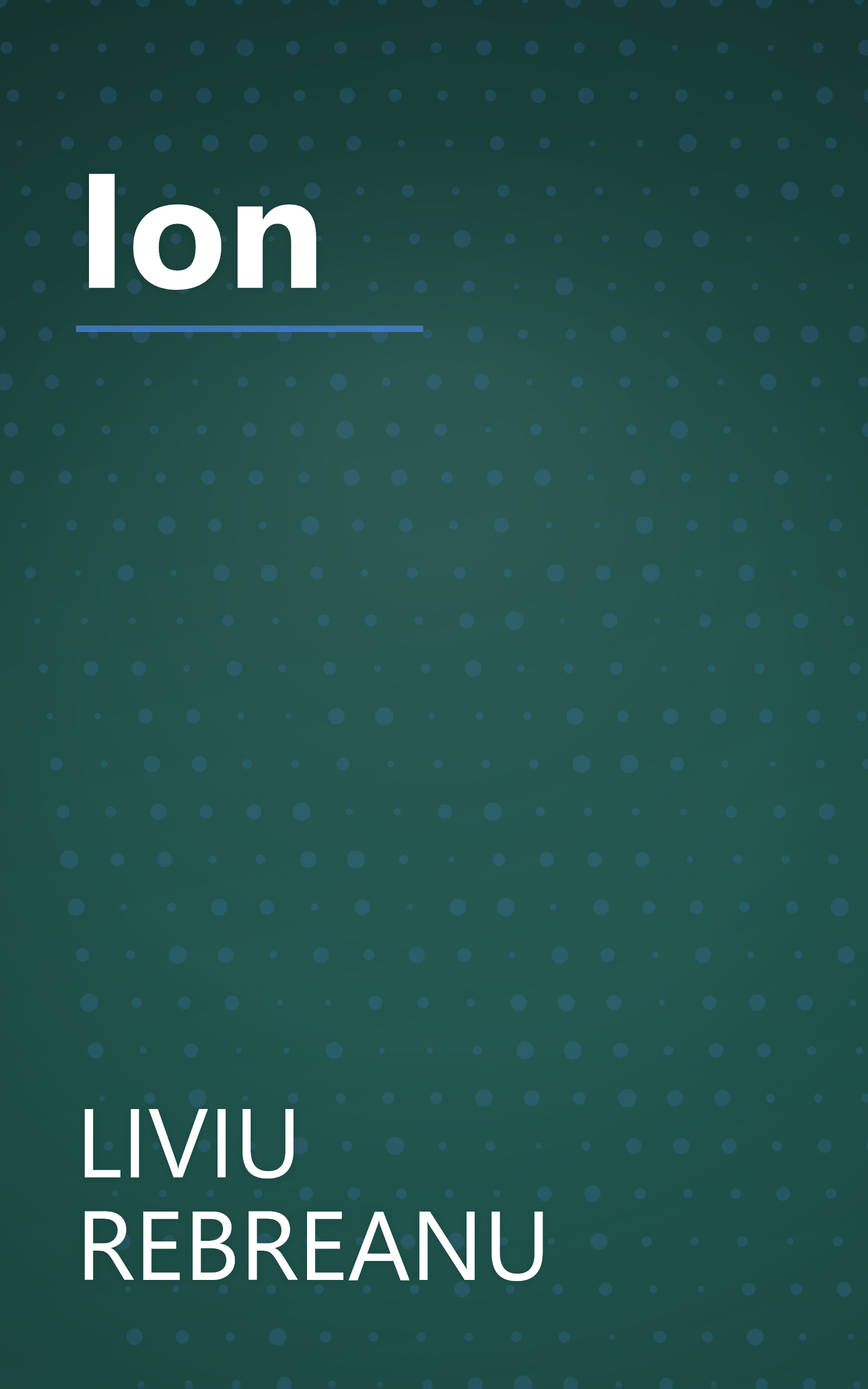 Ion book cover