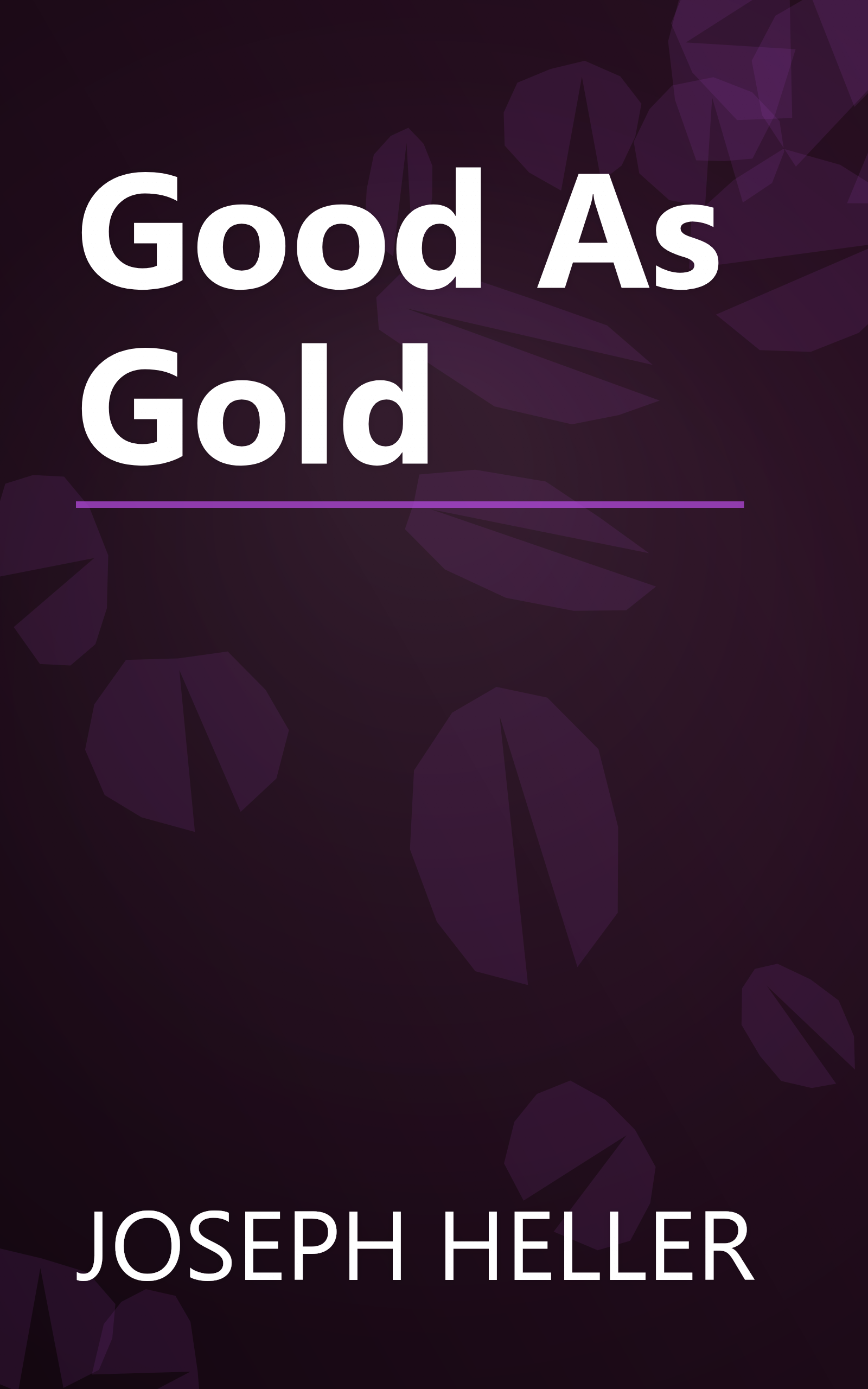 Good As Gold book cover