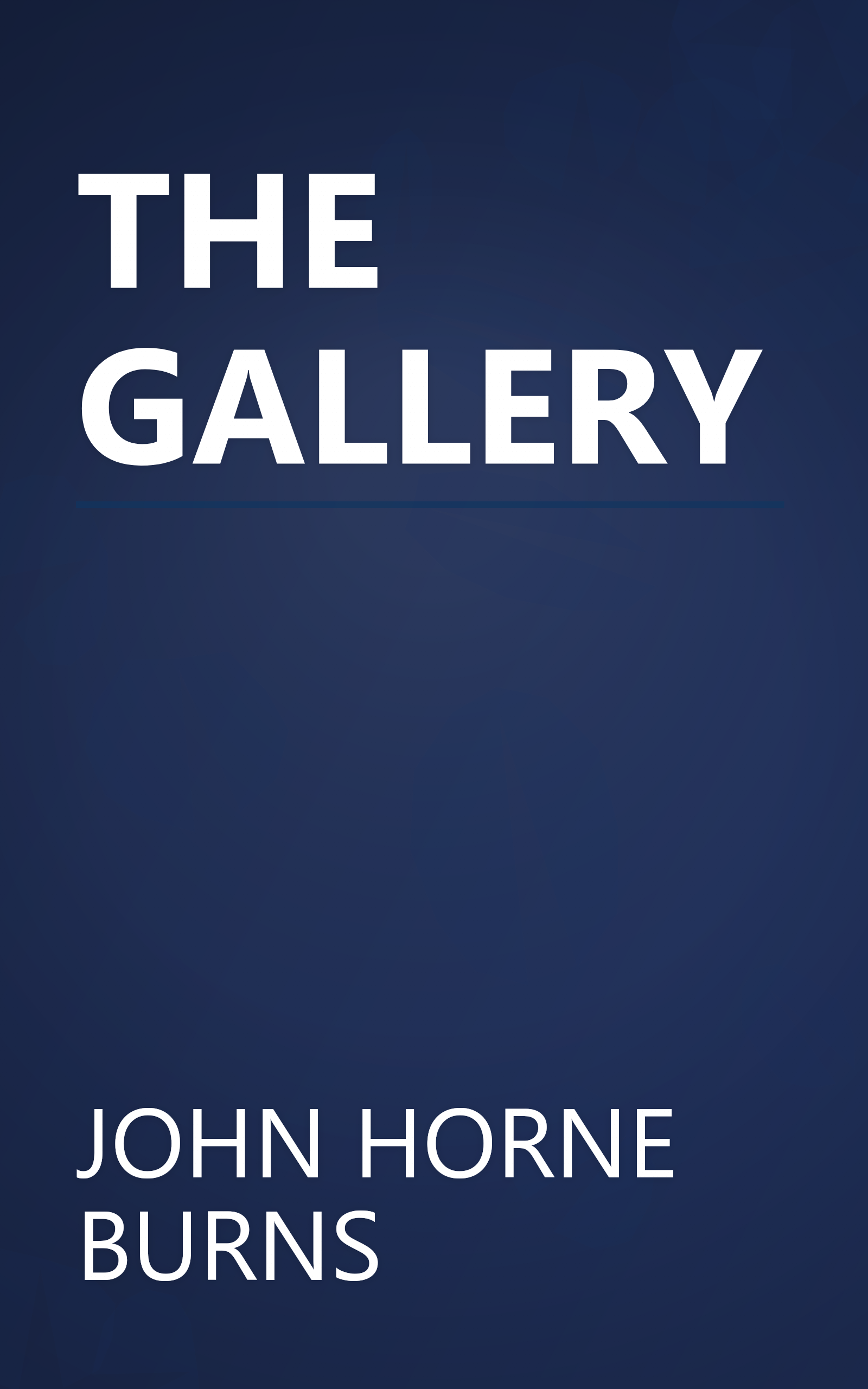 THE GALLERY book cover