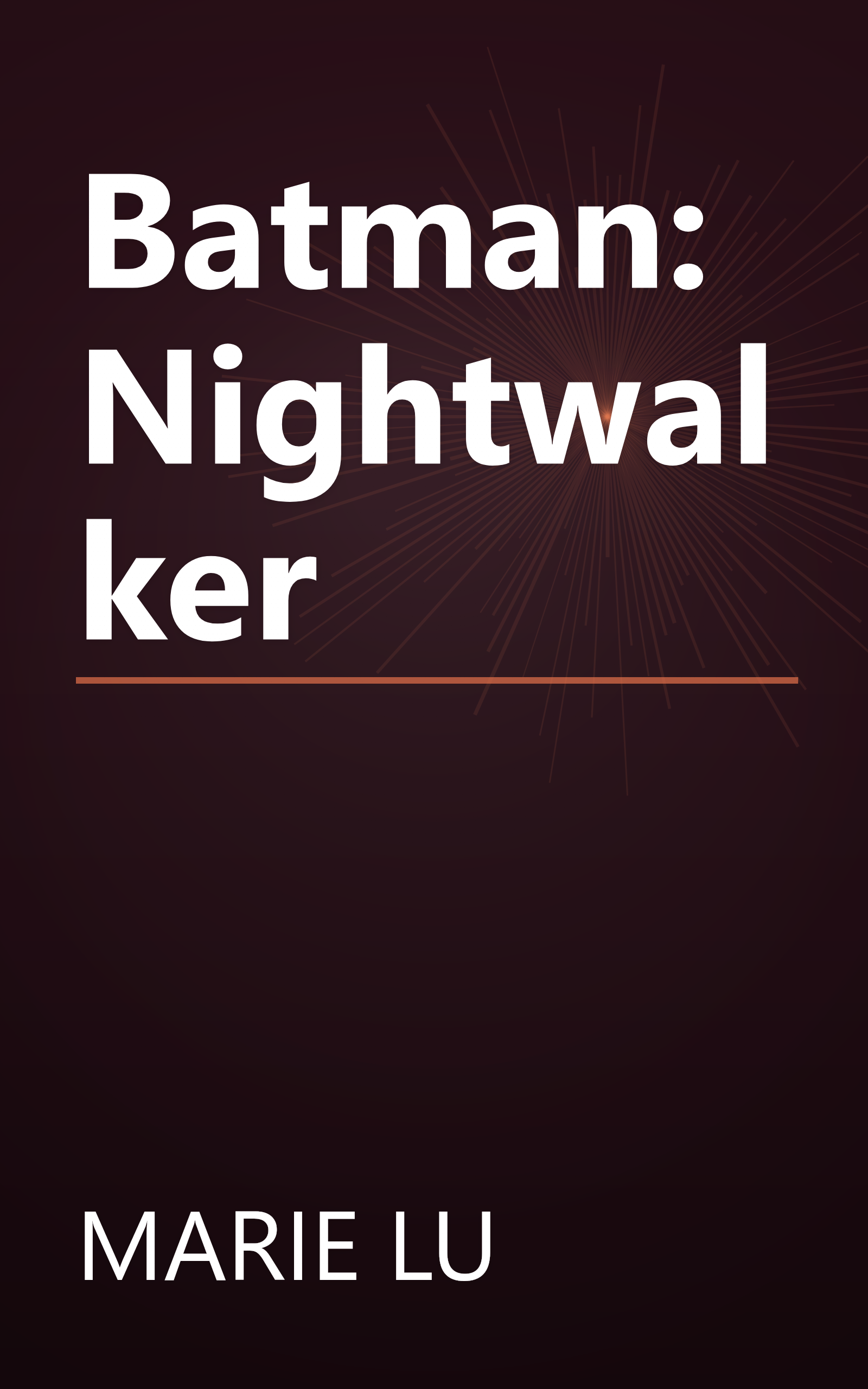Batman: Nightwalker book cover