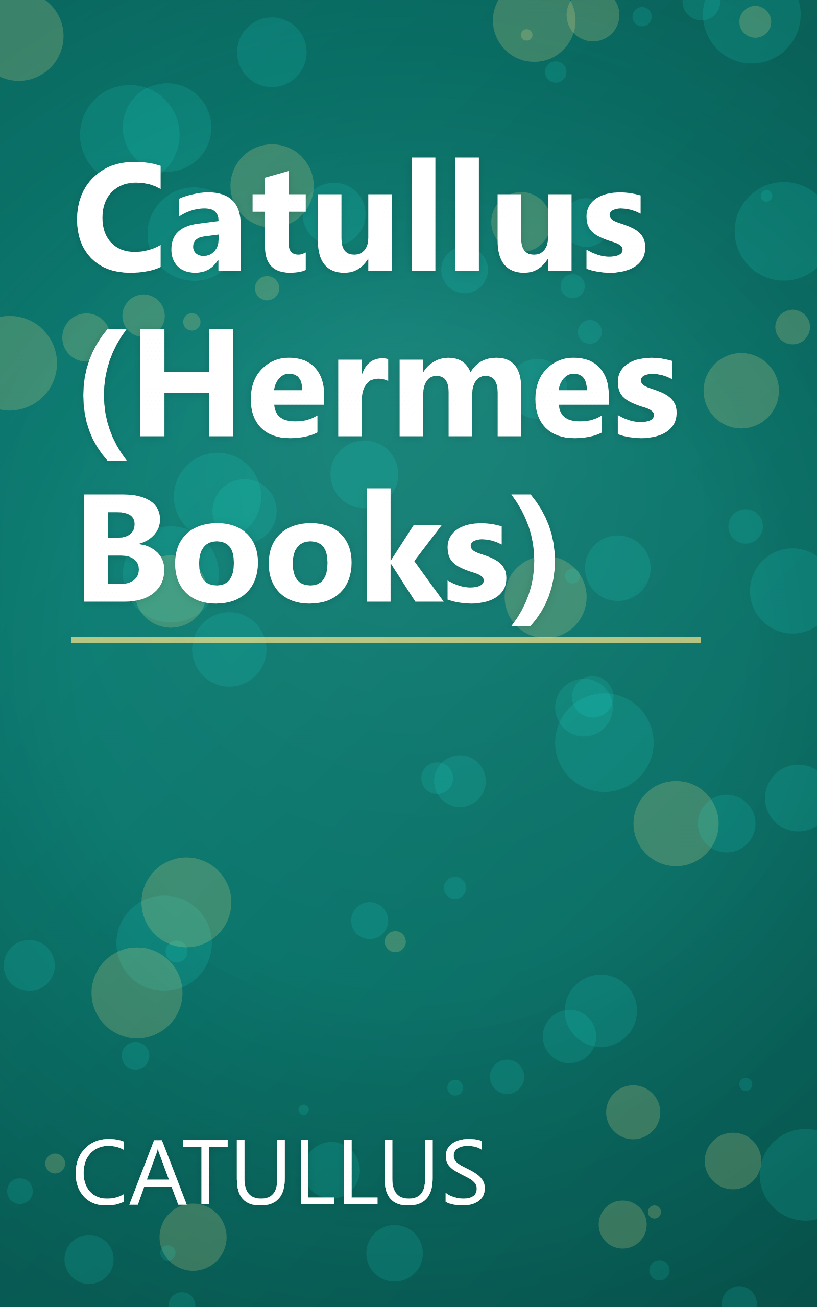 Catullus (Hermes Books) book cover