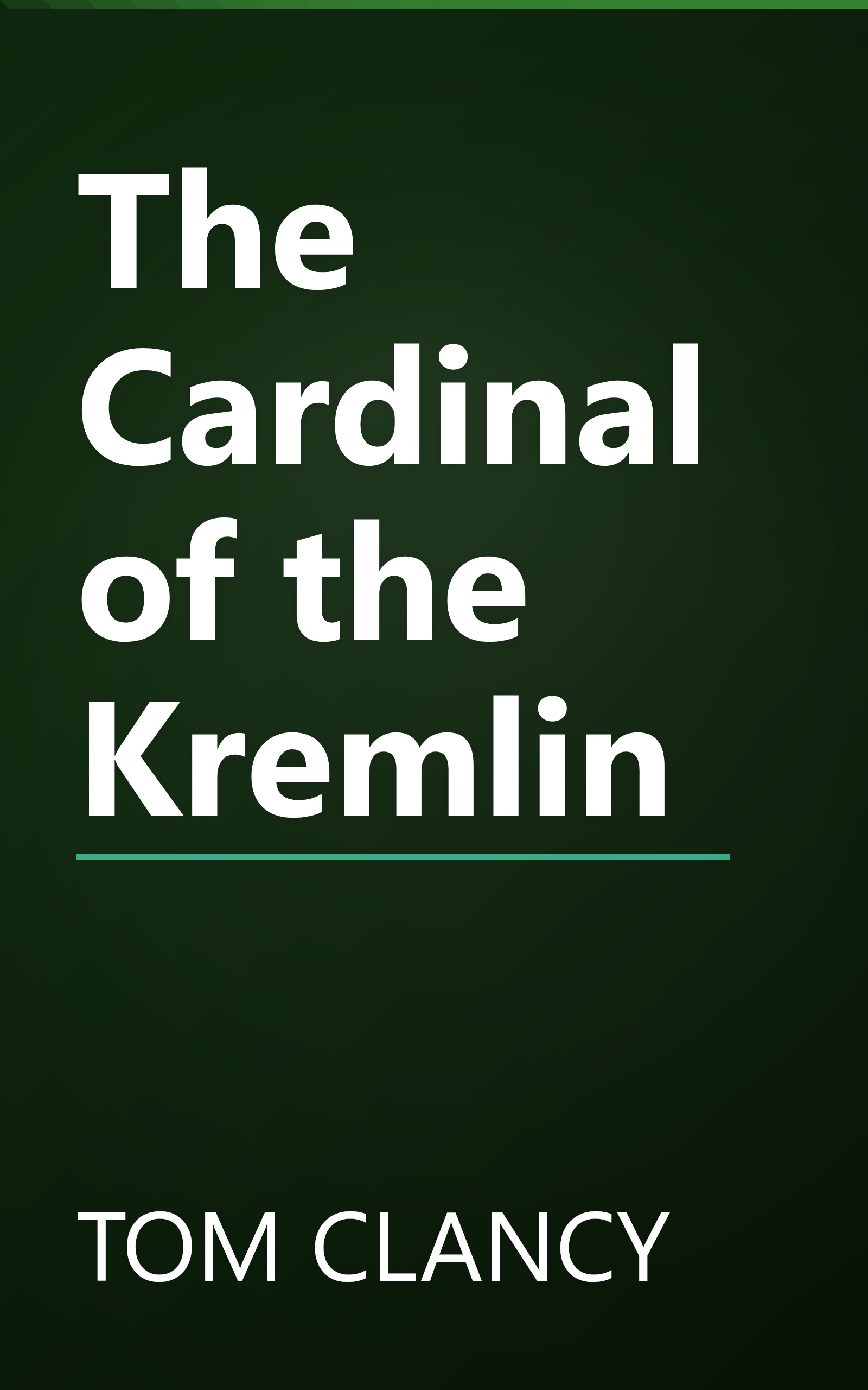 The Cardinal of the Kremlin book cover