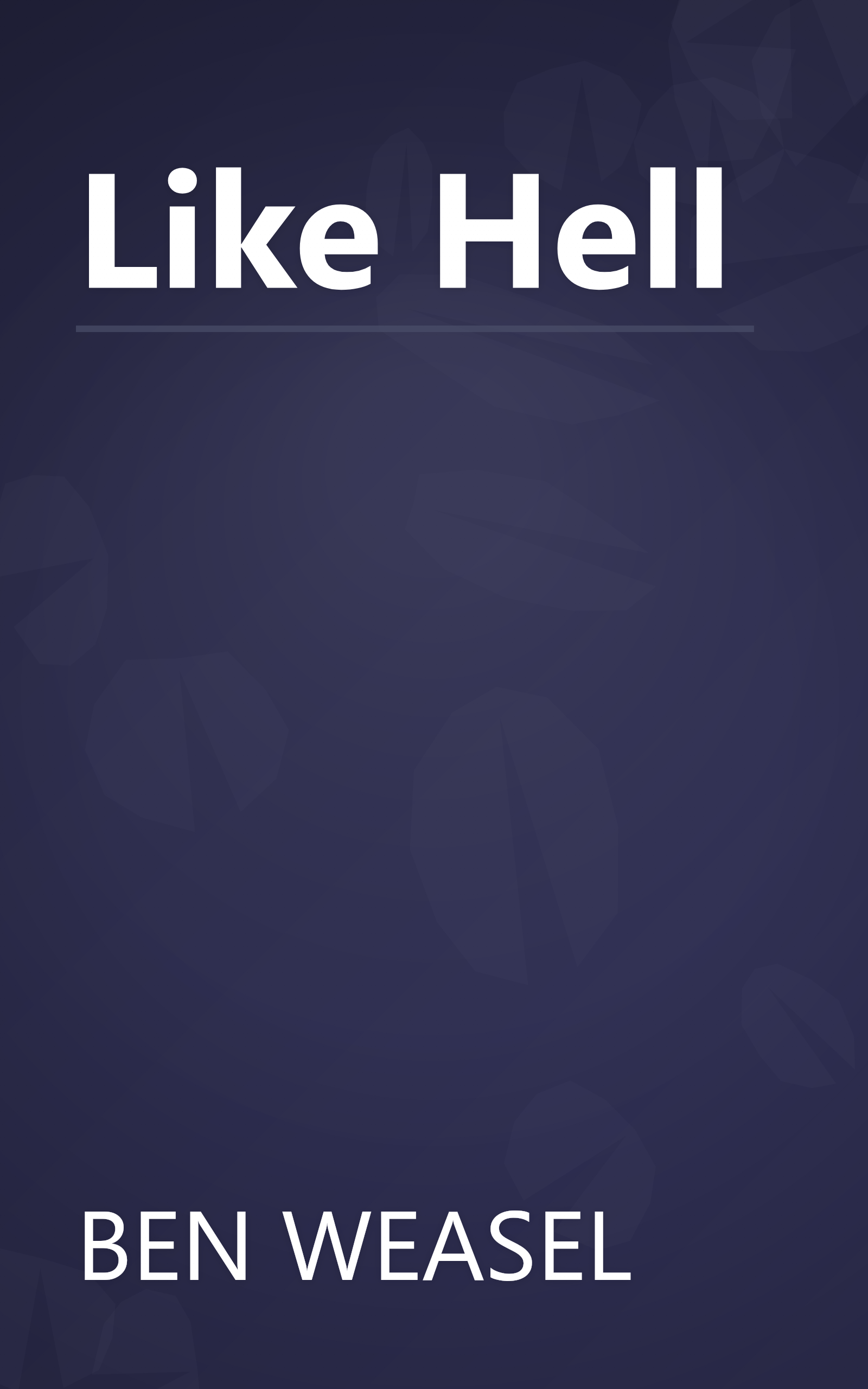 Like Hell book cover