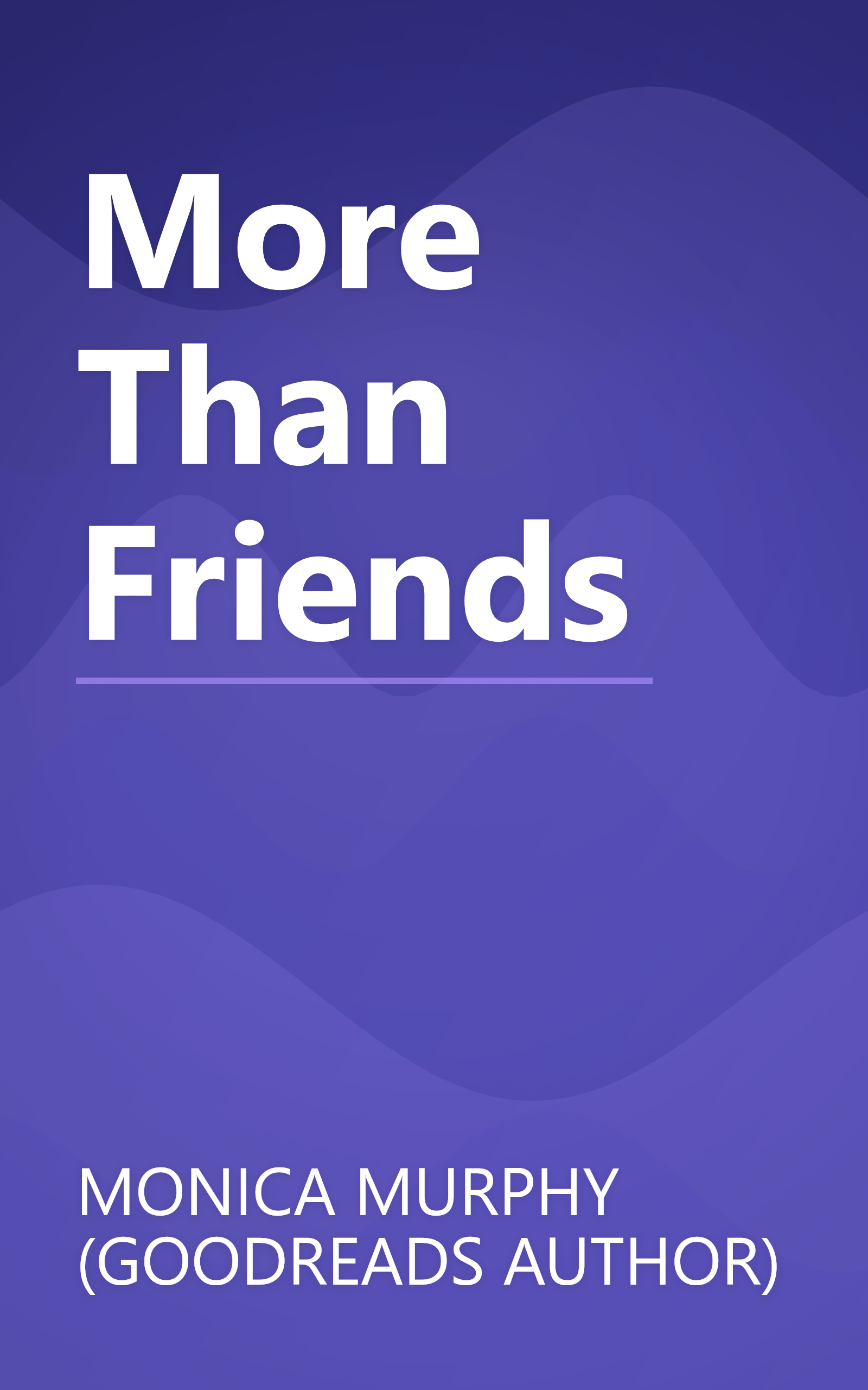 More Than Friends book cover