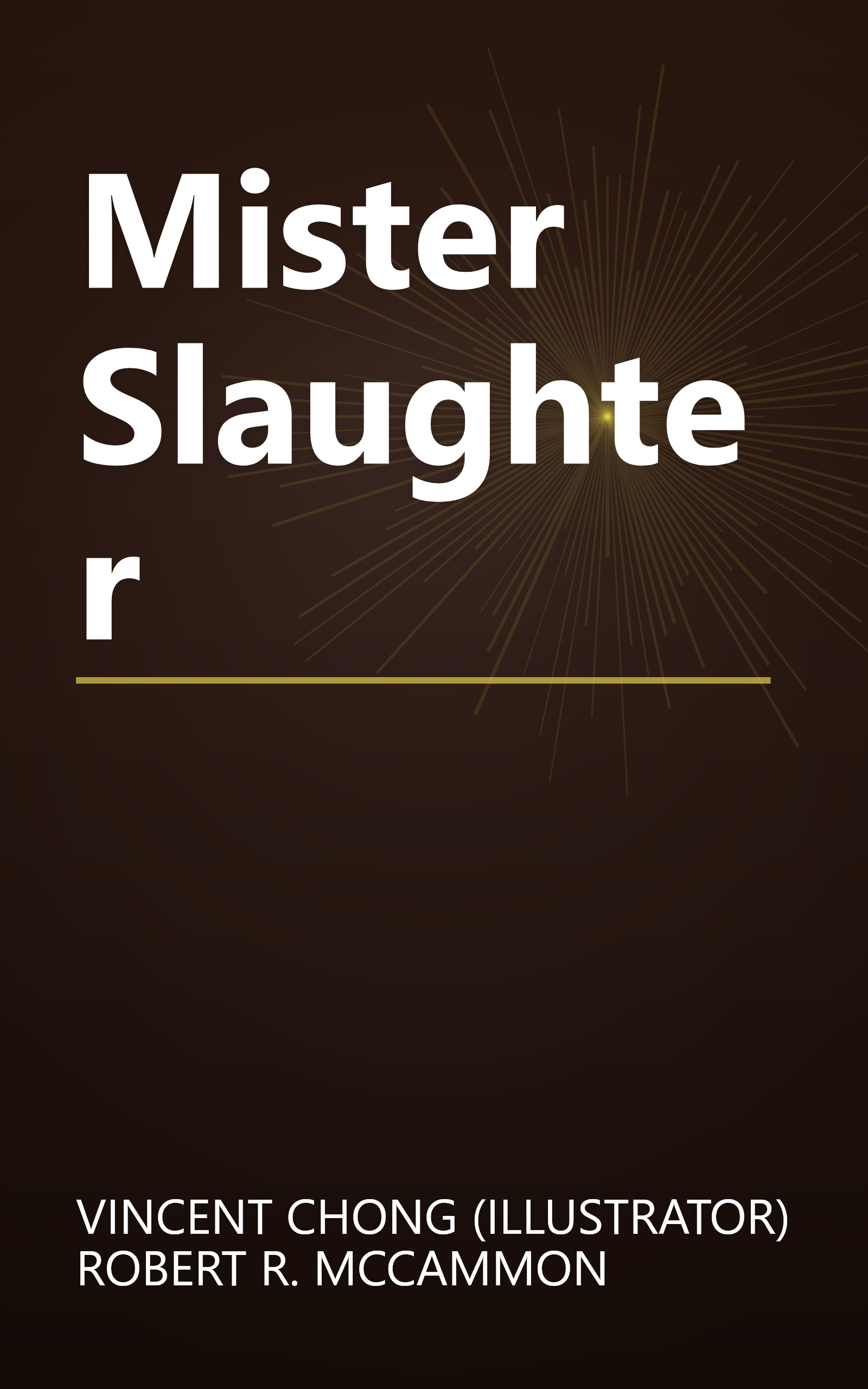 Mister Slaughter book cover