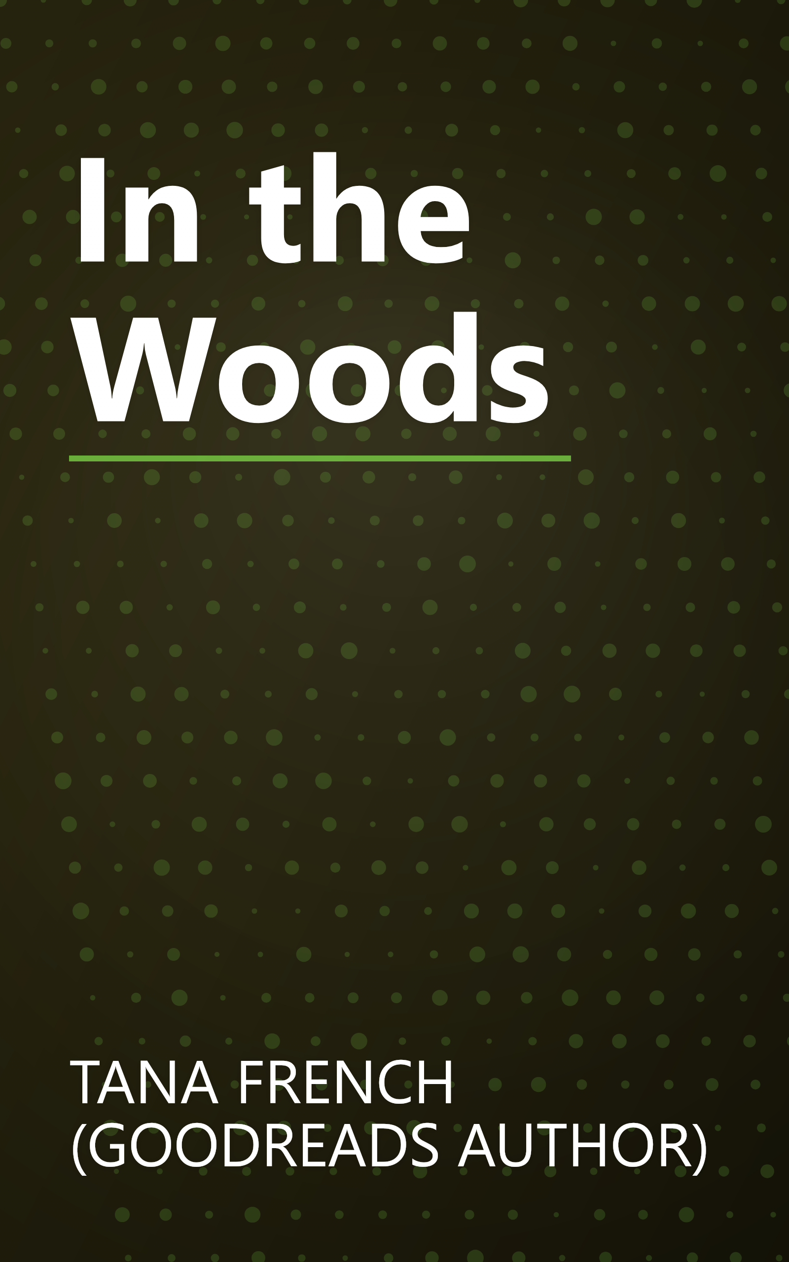 In the Woods book cover