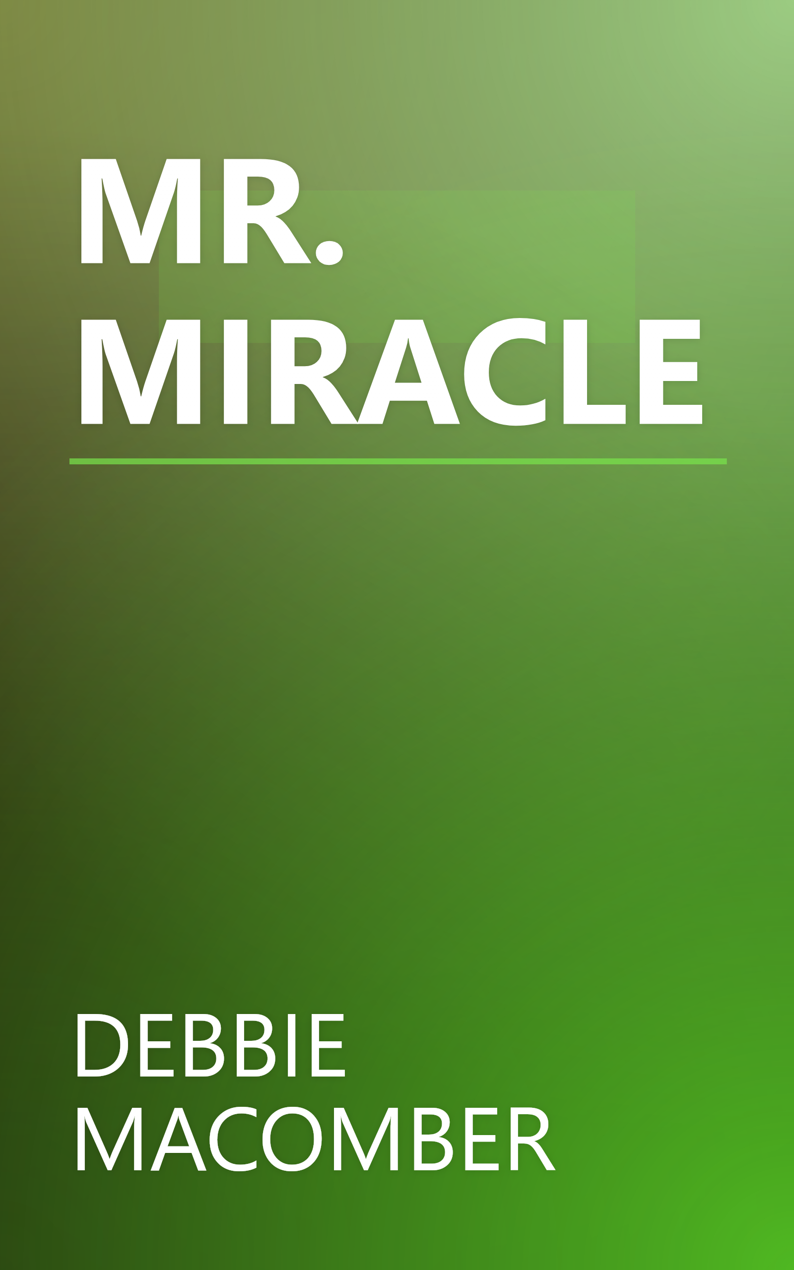 MR. MIRACLE book cover