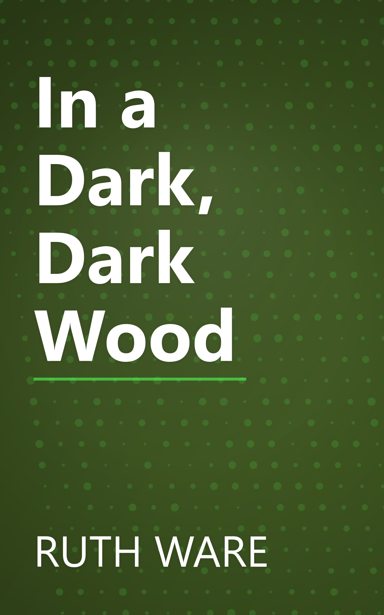 In a Dark, Dark Wood book cover