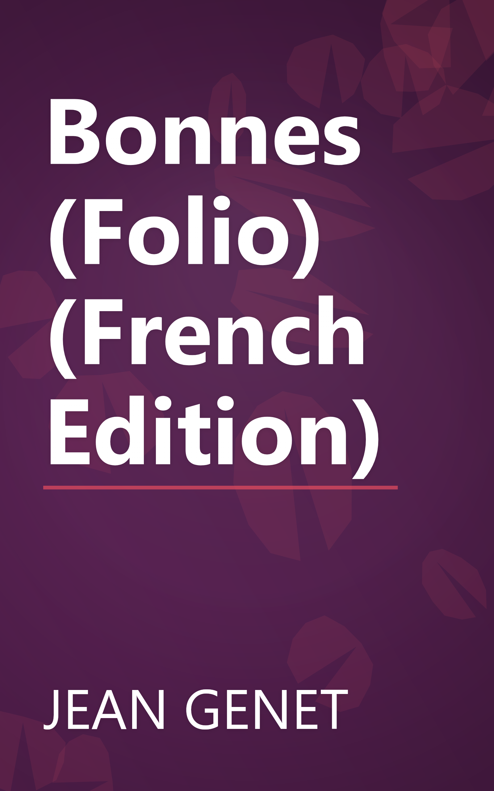 Bonnes (Folio) (French Edition) book cover