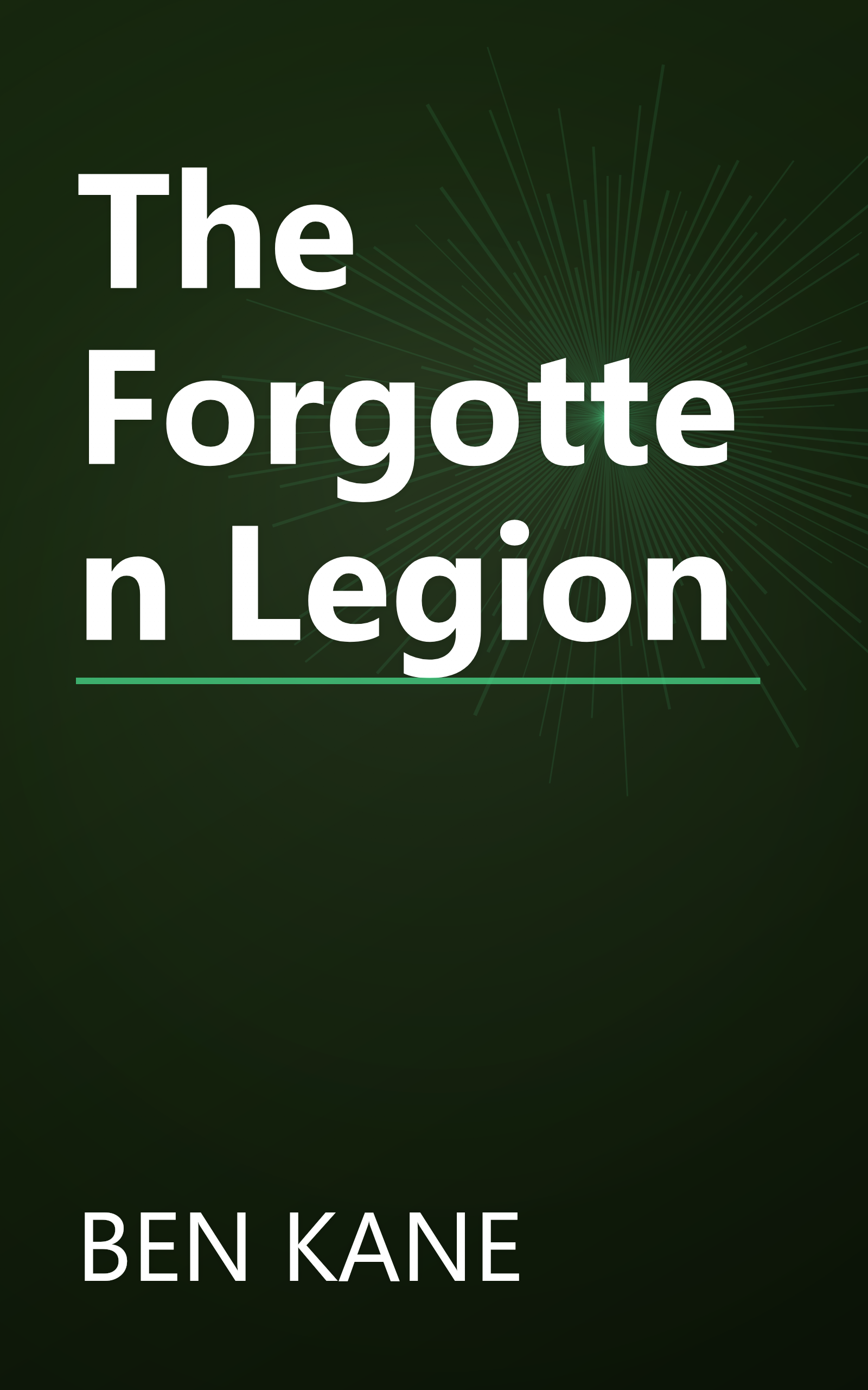 The Forgotten Legion book cover