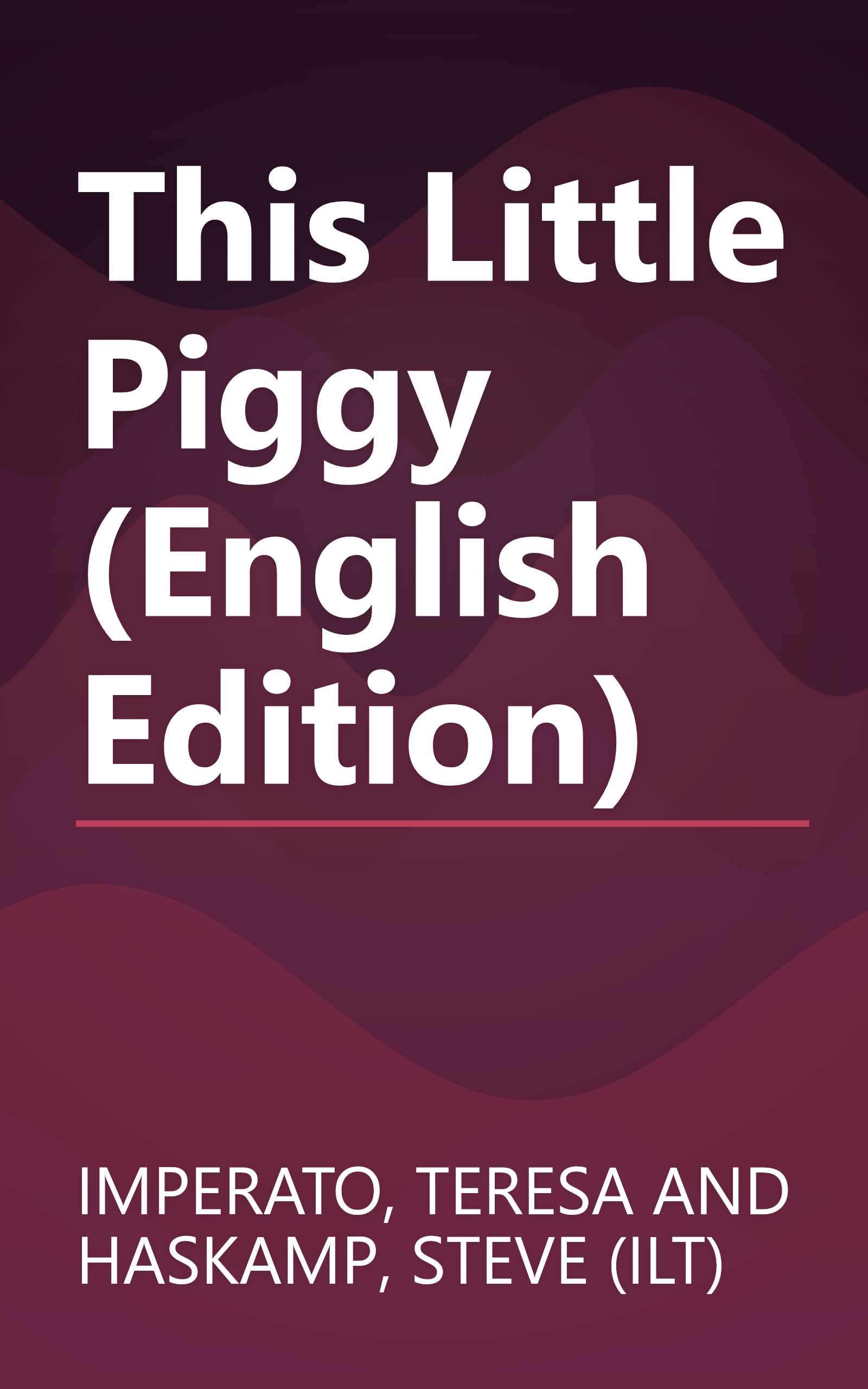 This Little Piggy (English Edition) book cover