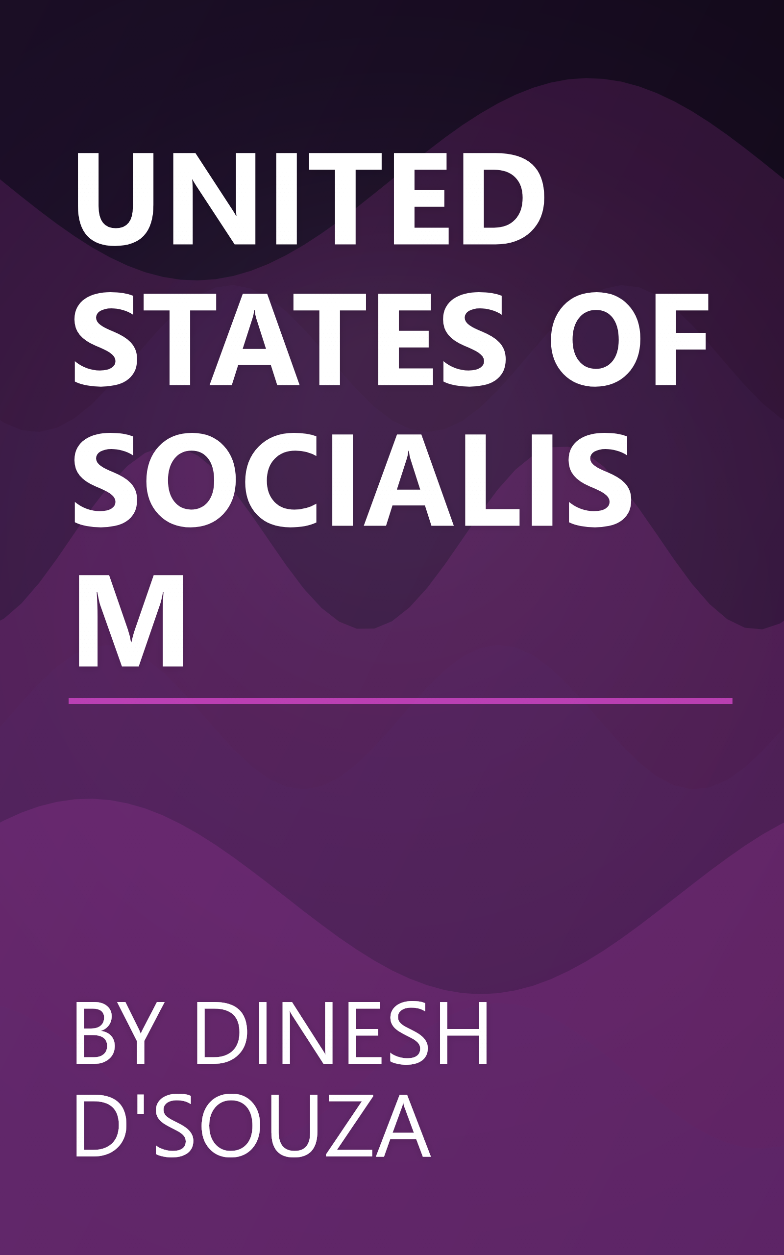 UNITED STATES OF SOCIALISM book cover