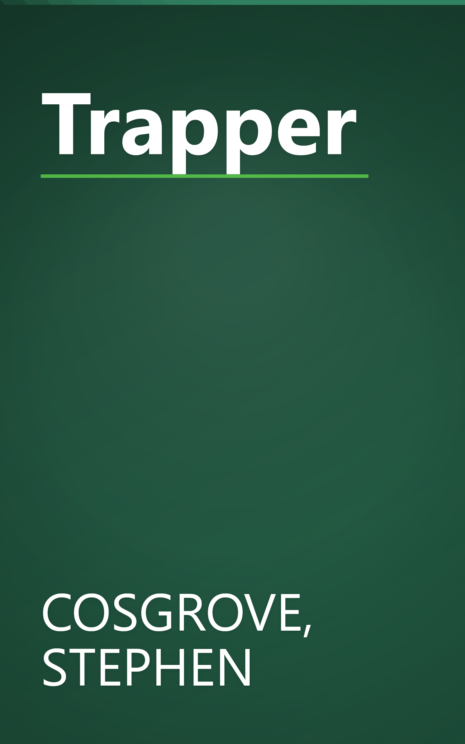 Trapper book cover