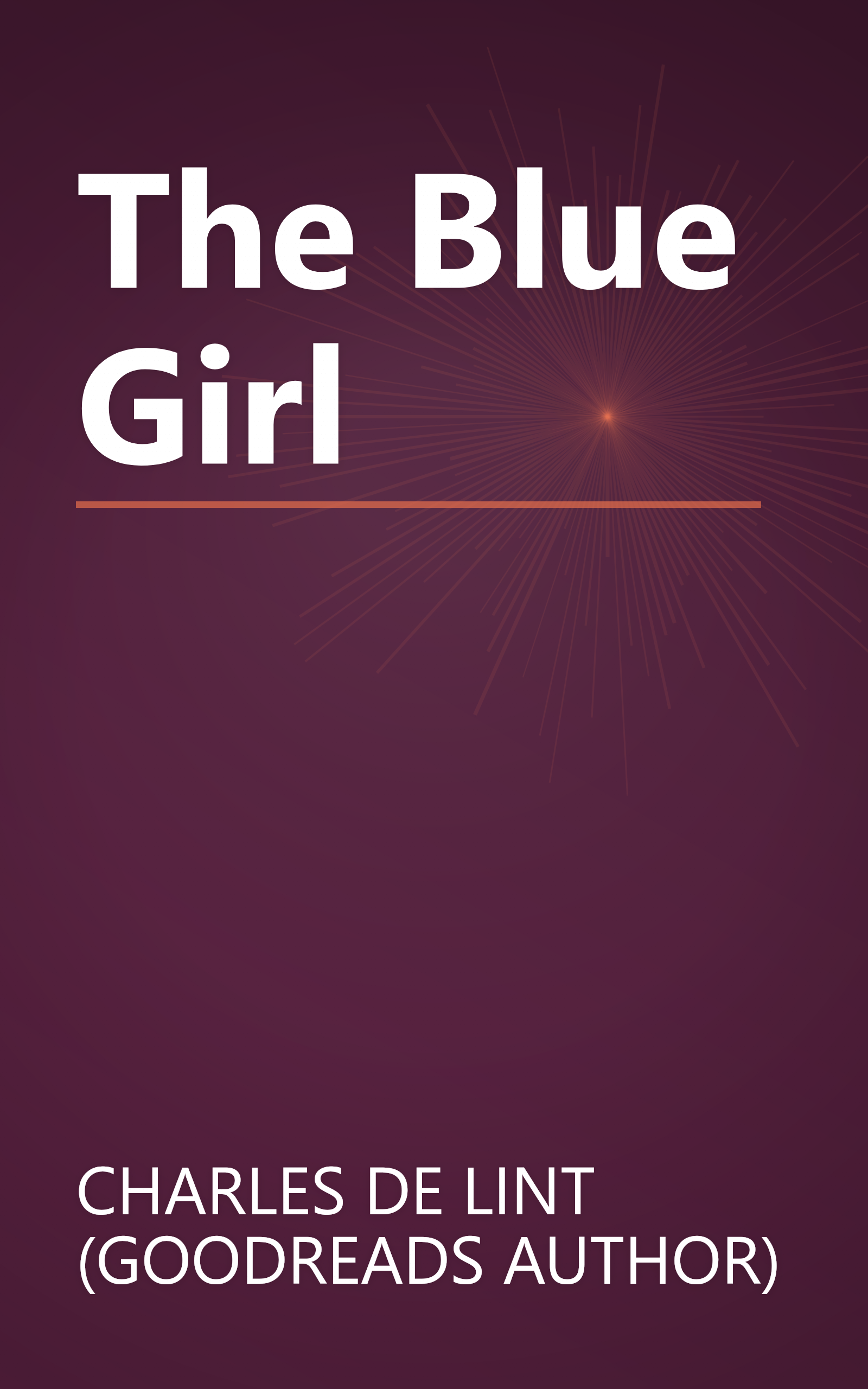 The Blue Girl book cover