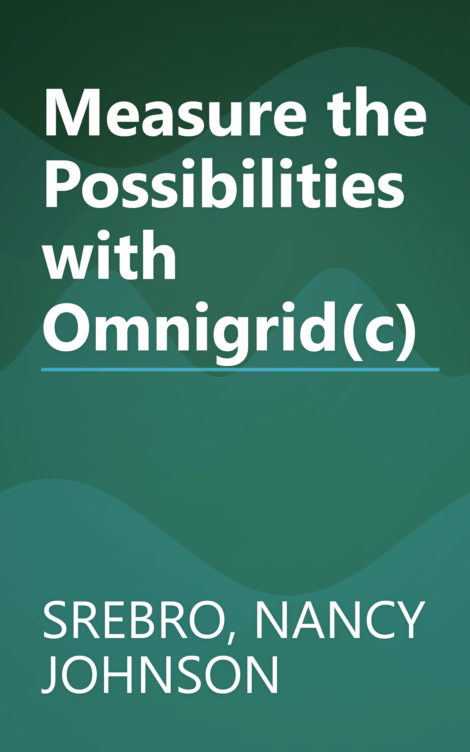 Measure the Possibilities with Omnigrid(c) book cover