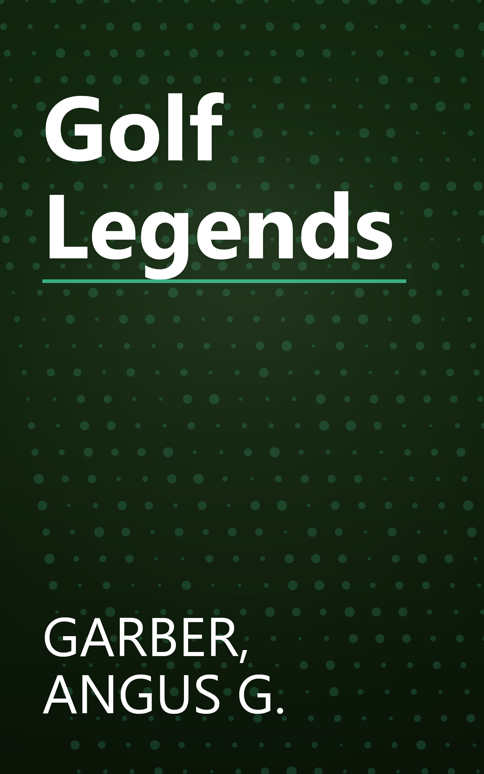 Golf Legends book cover