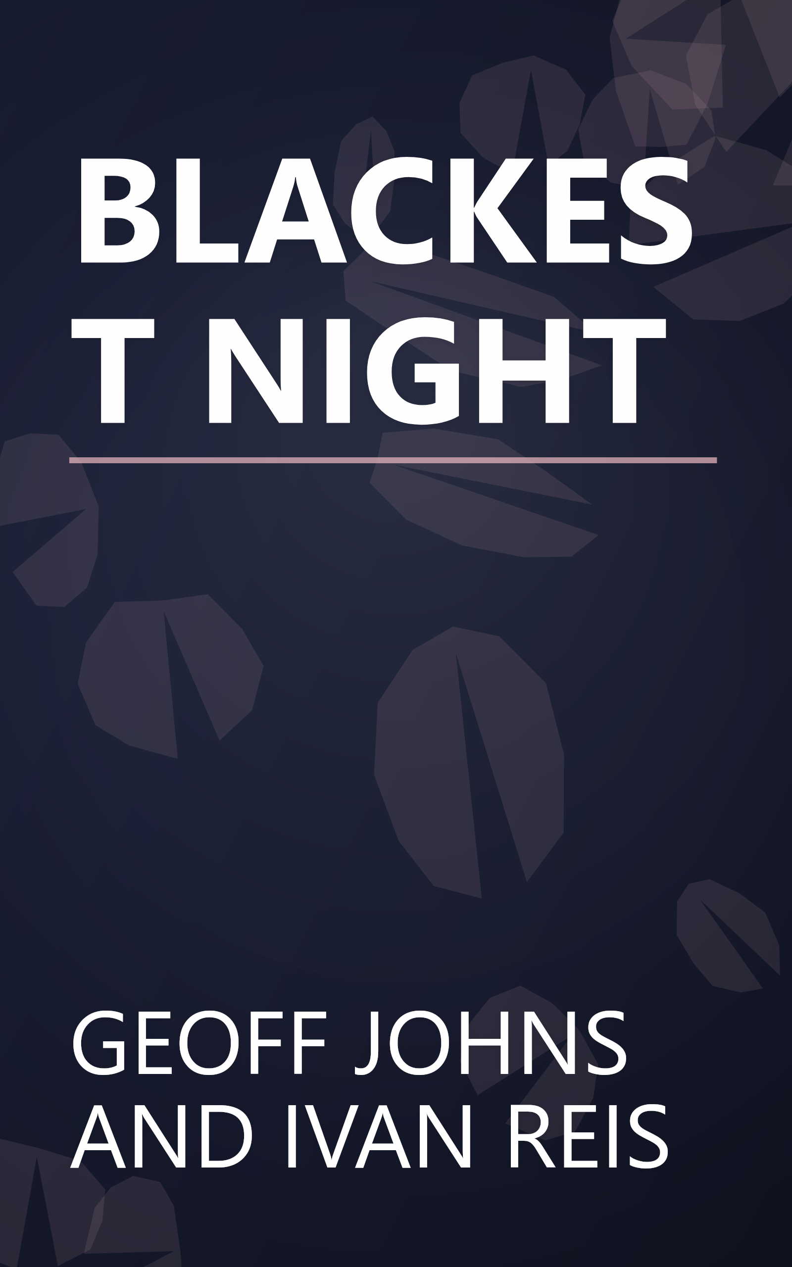 BLACKEST NIGHT book cover