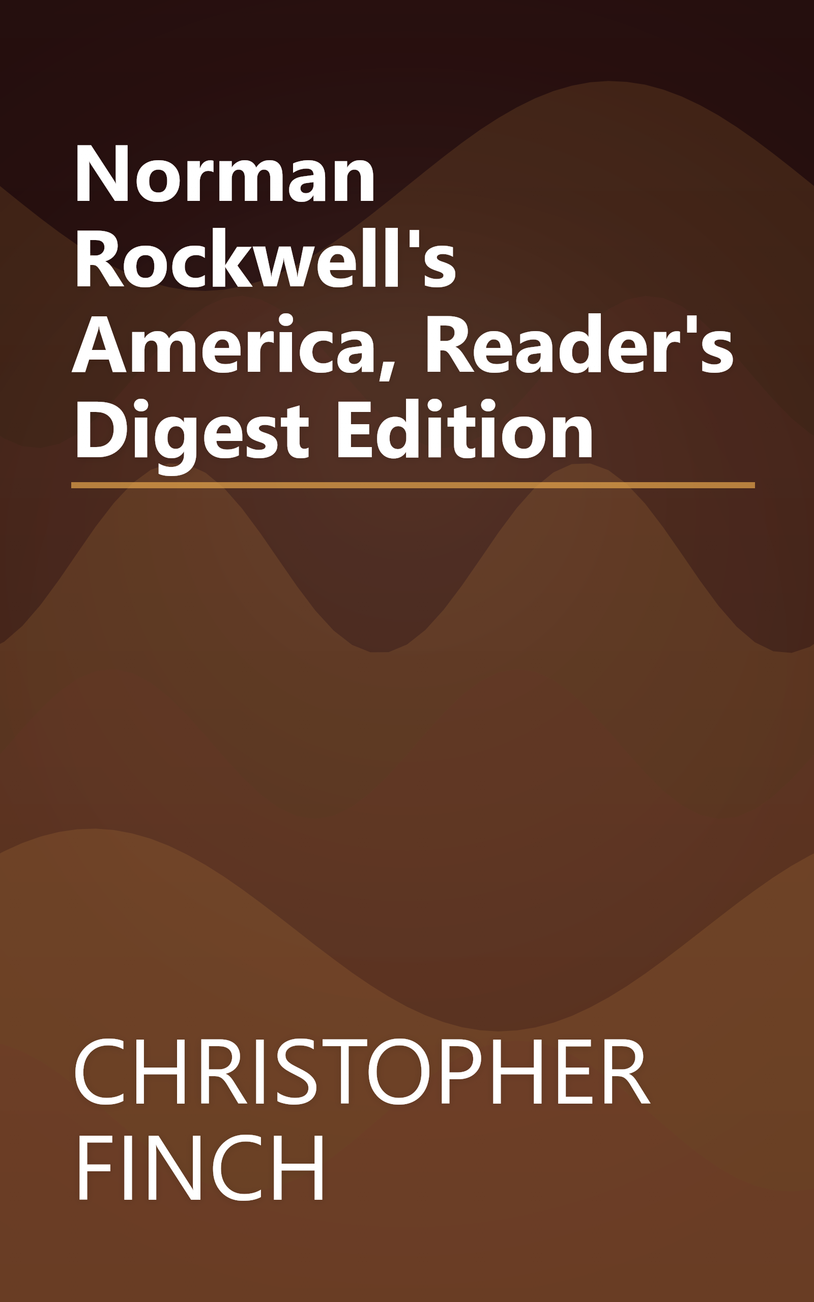 Norman Rockwell's America, Reader's Digest Edition book cover