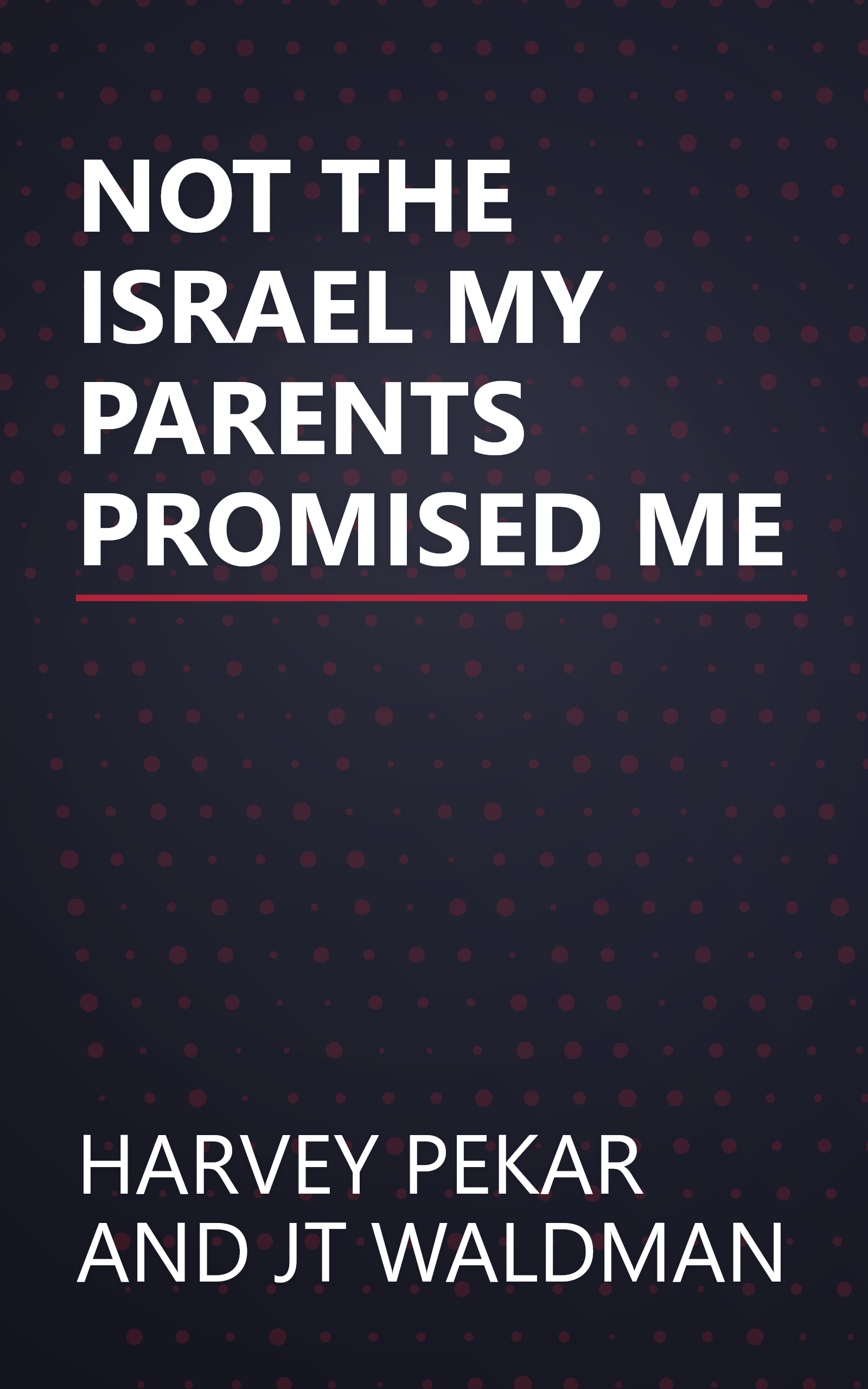 NOT THE ISRAEL MY PARENTS PROMISED ME book cover