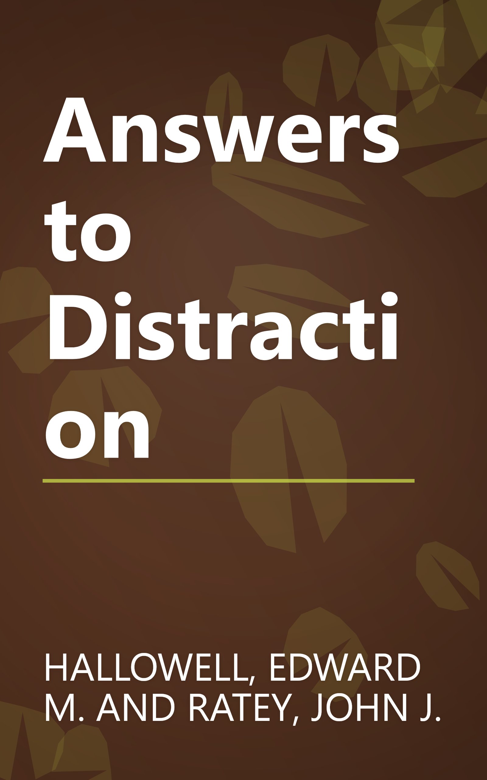 Answers to Distraction book cover