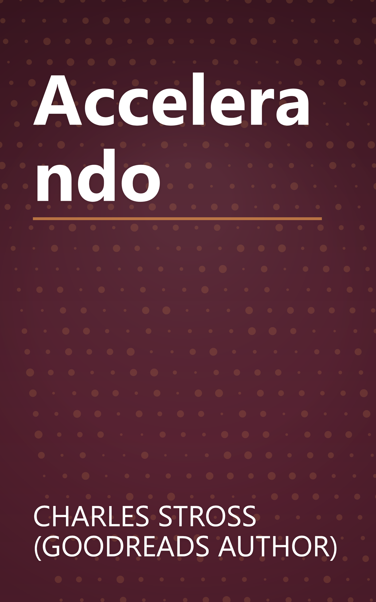 Accelerando book cover