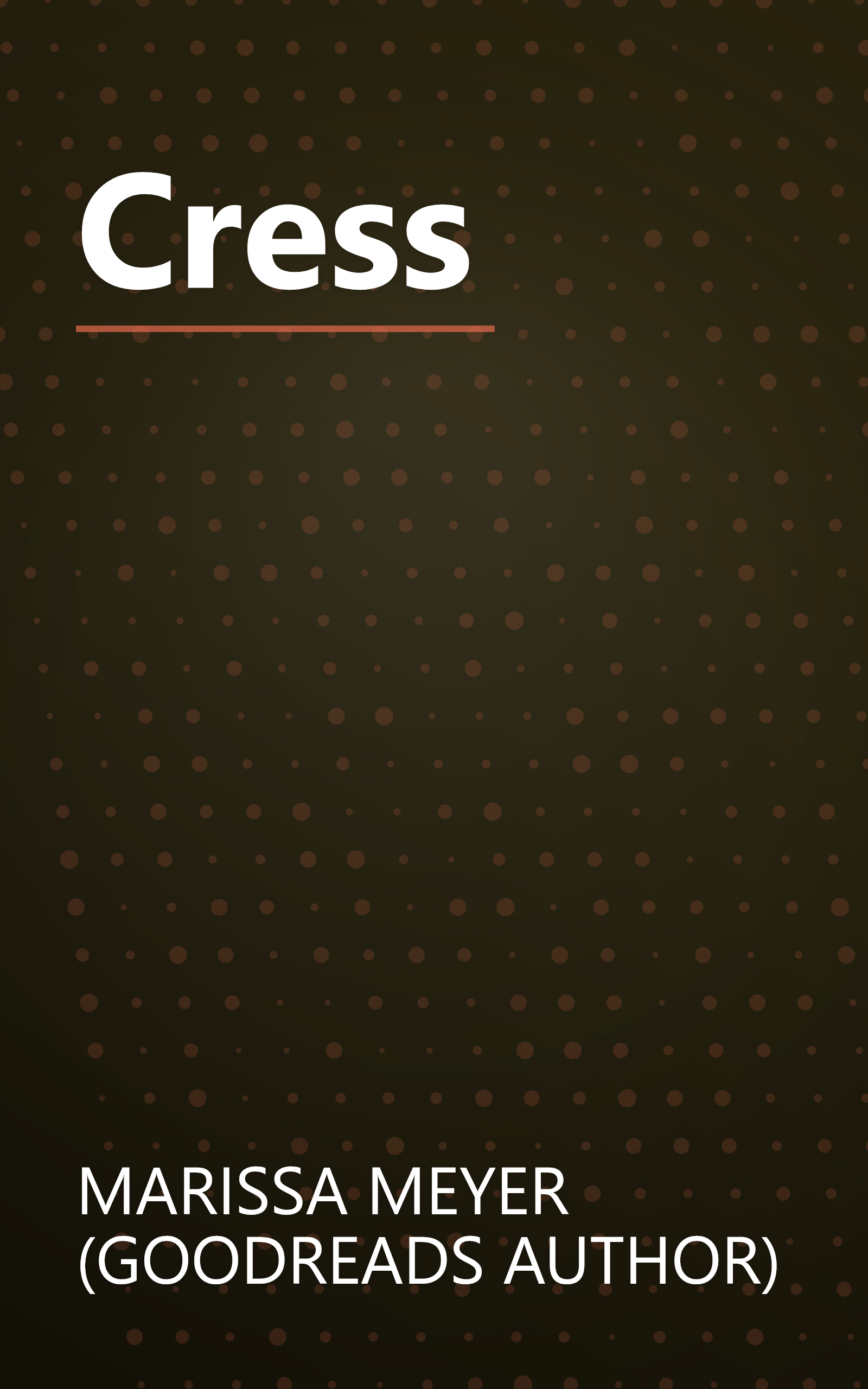 Cress book cover