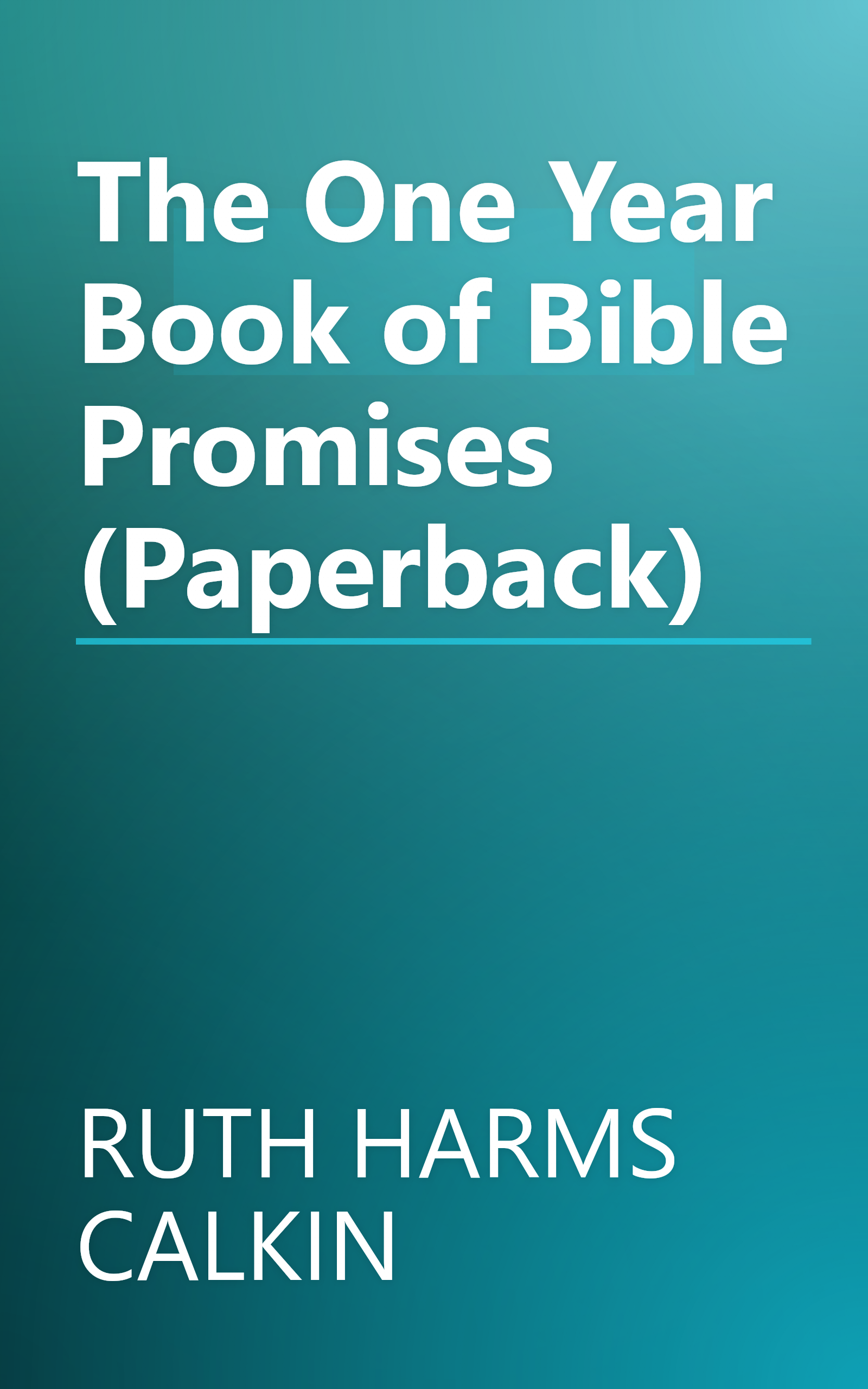 The One Year Book of Bible Promises (Paperback) book cover