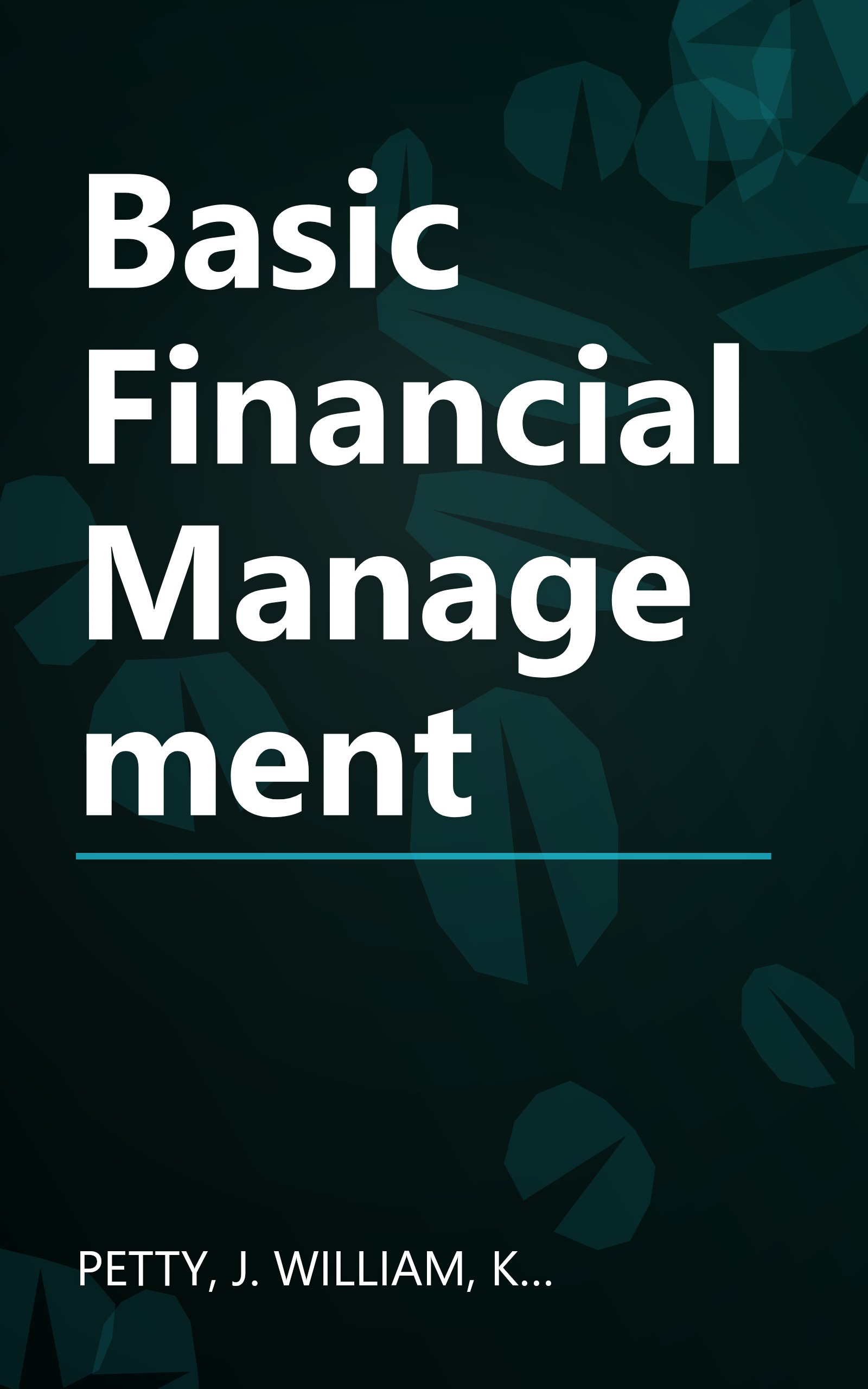 Basic Financial Management book cover