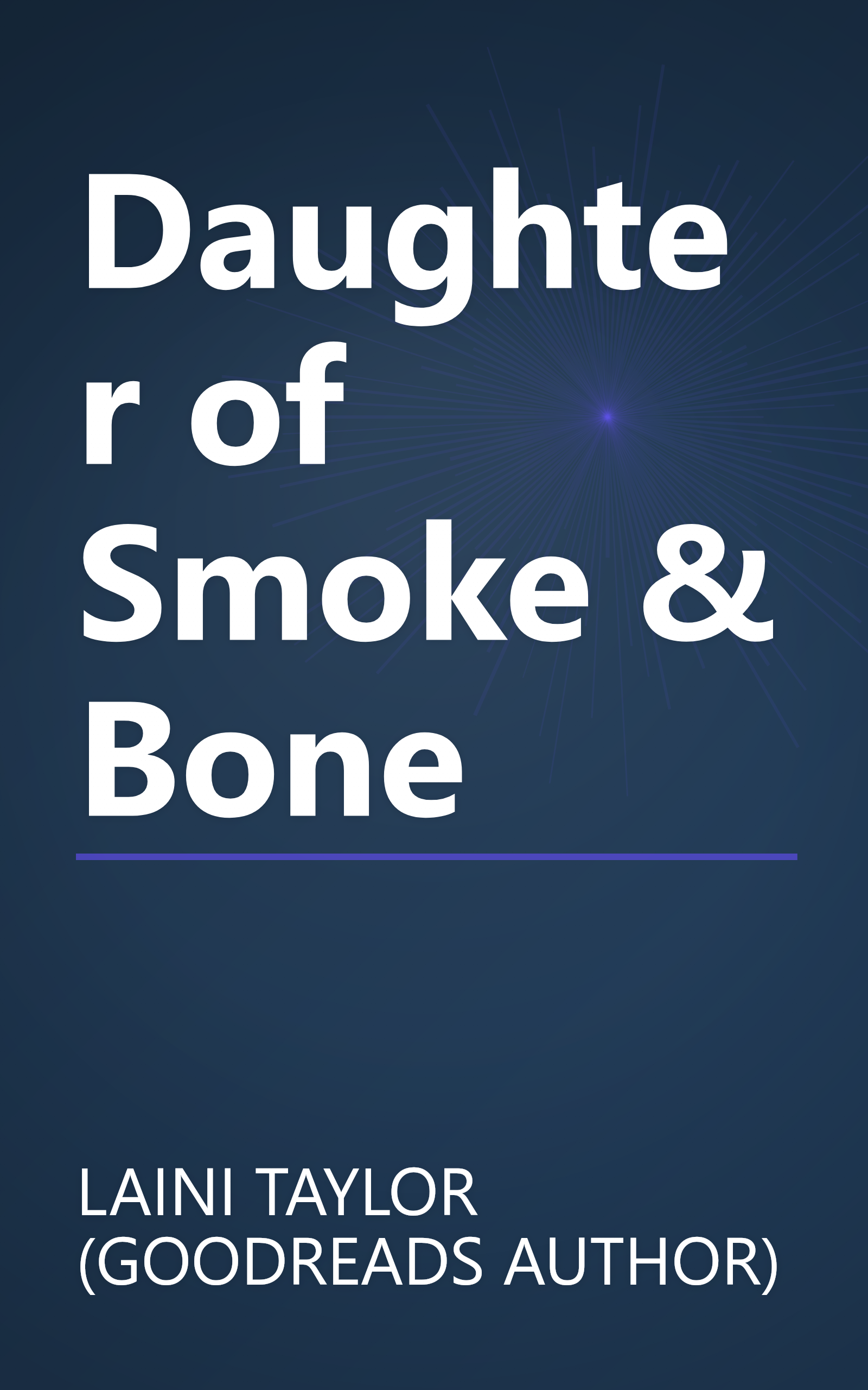 Daughter of Smoke & Bone book cover