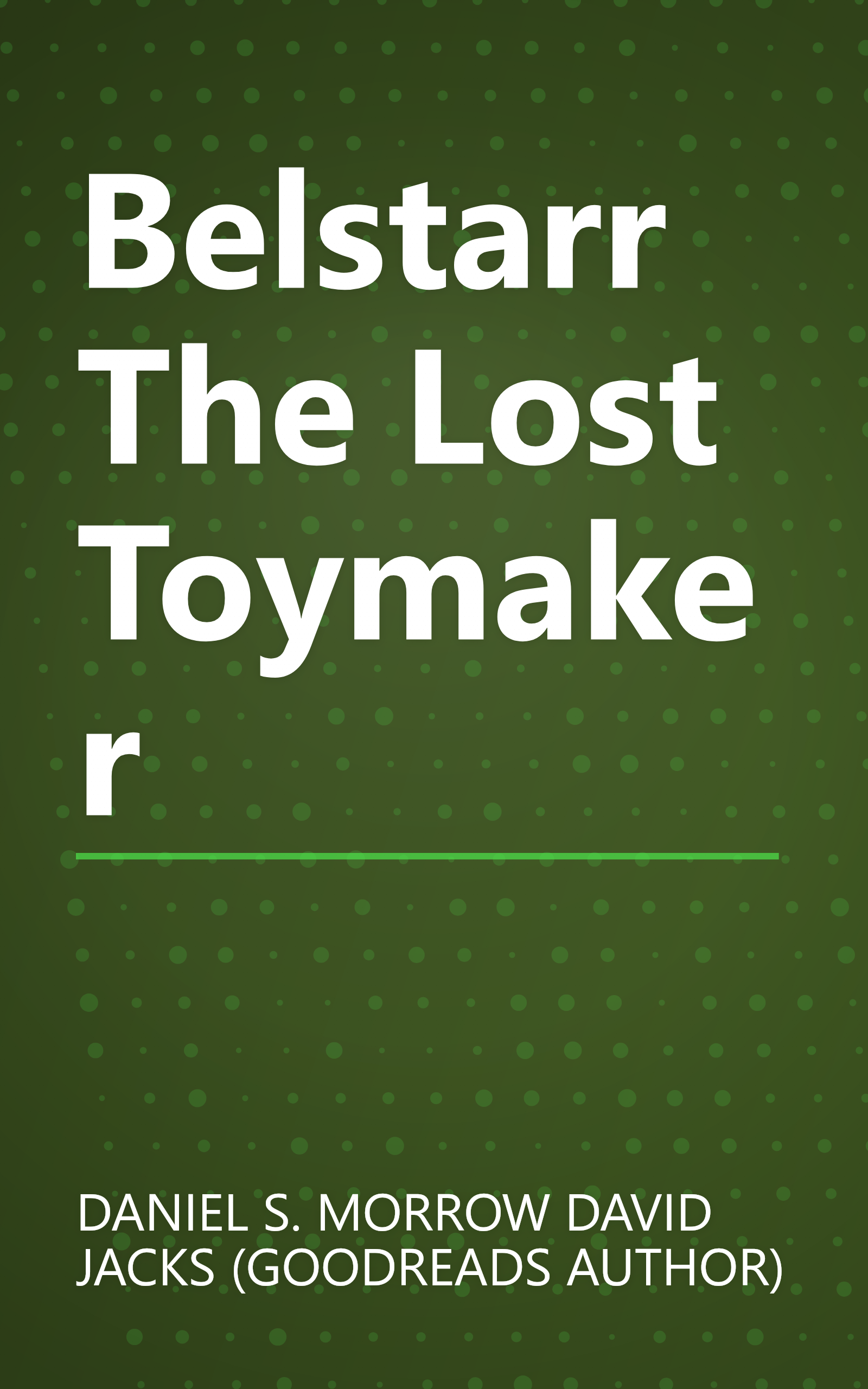 Belstarr The Lost Toymaker book cover
