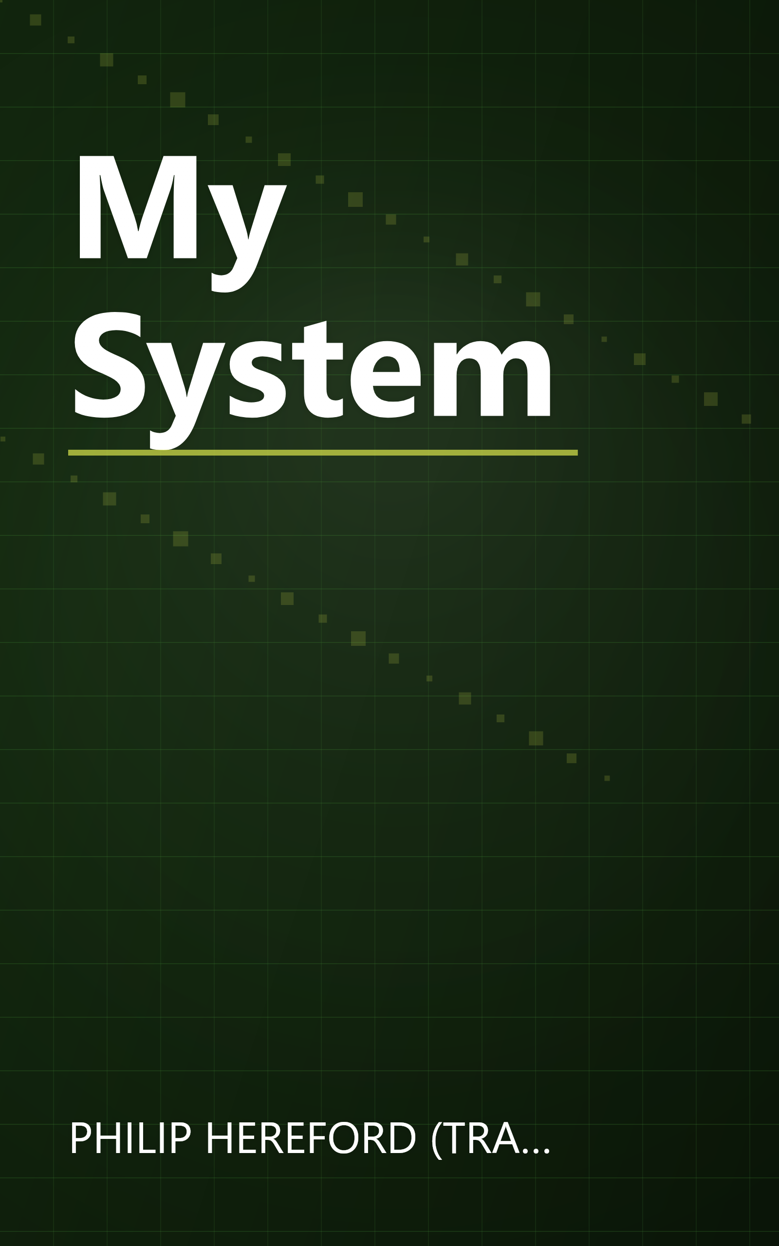 My System book cover