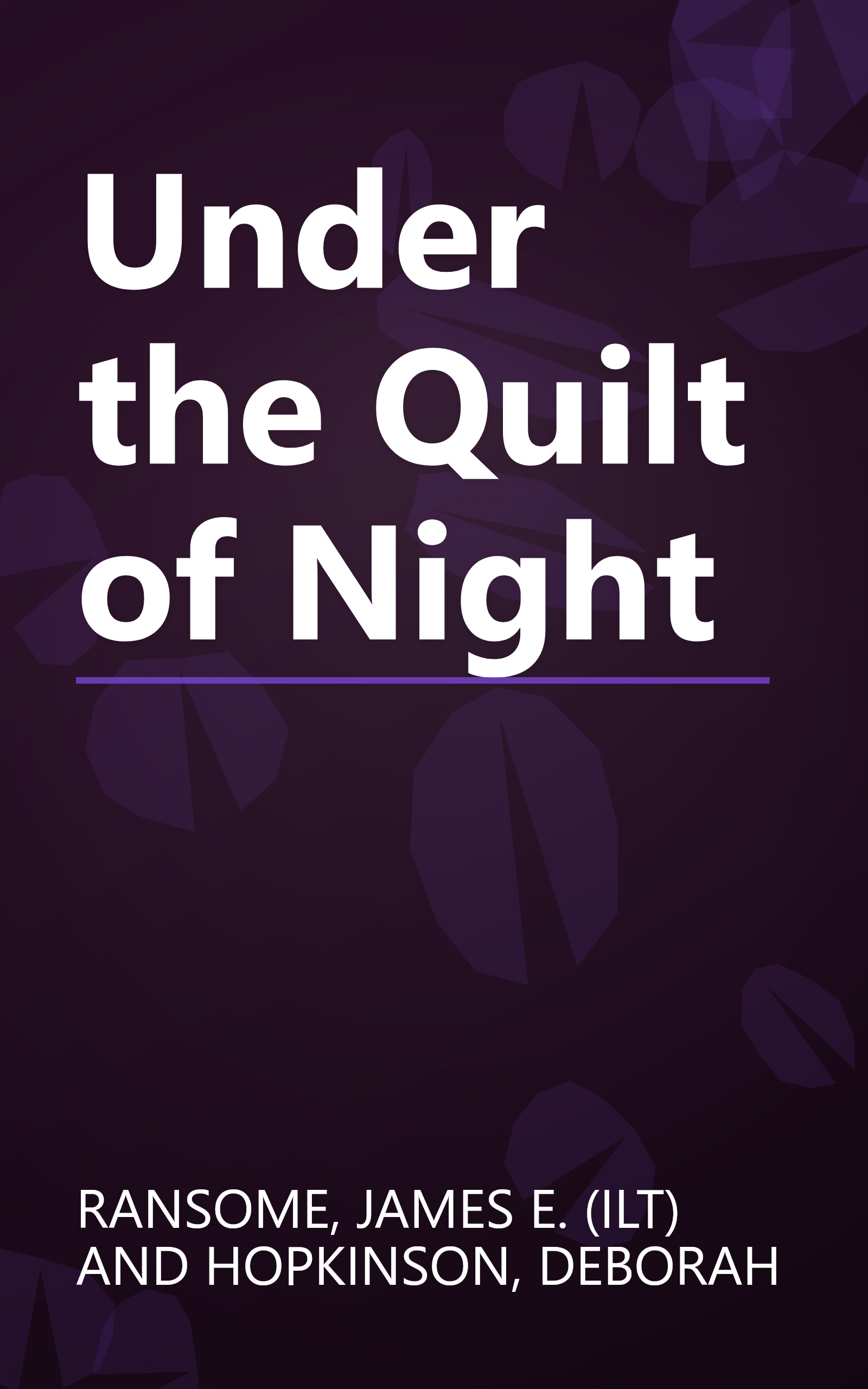 Under the Quilt of Night book cover
