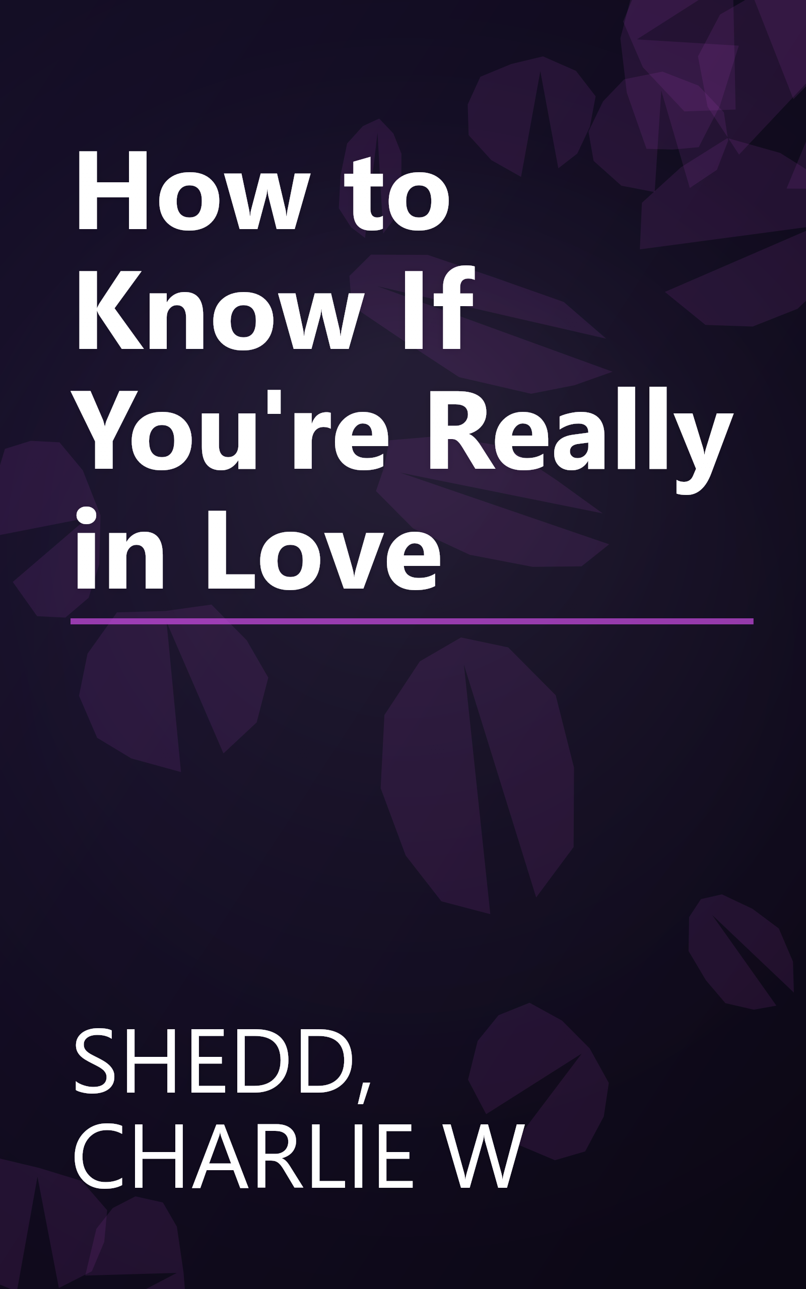 How to Know If You're Really in Love book cover