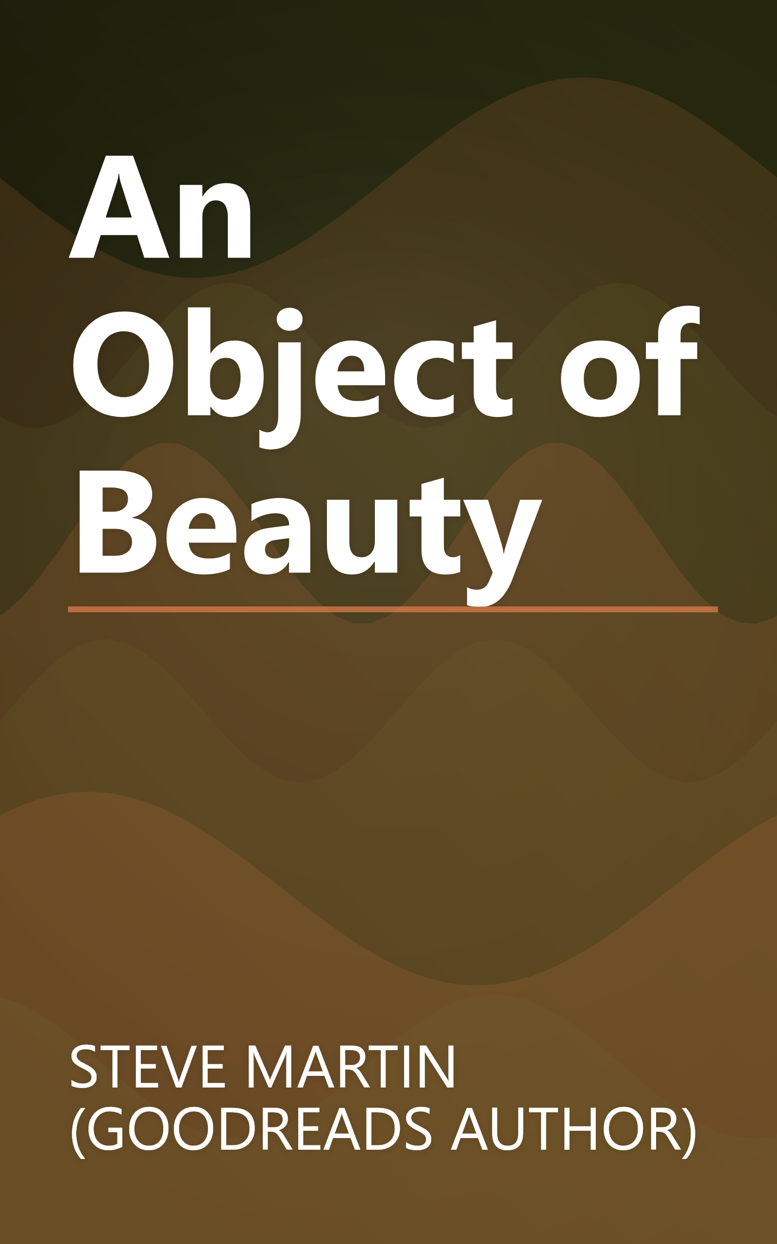 An Object of Beauty book cover