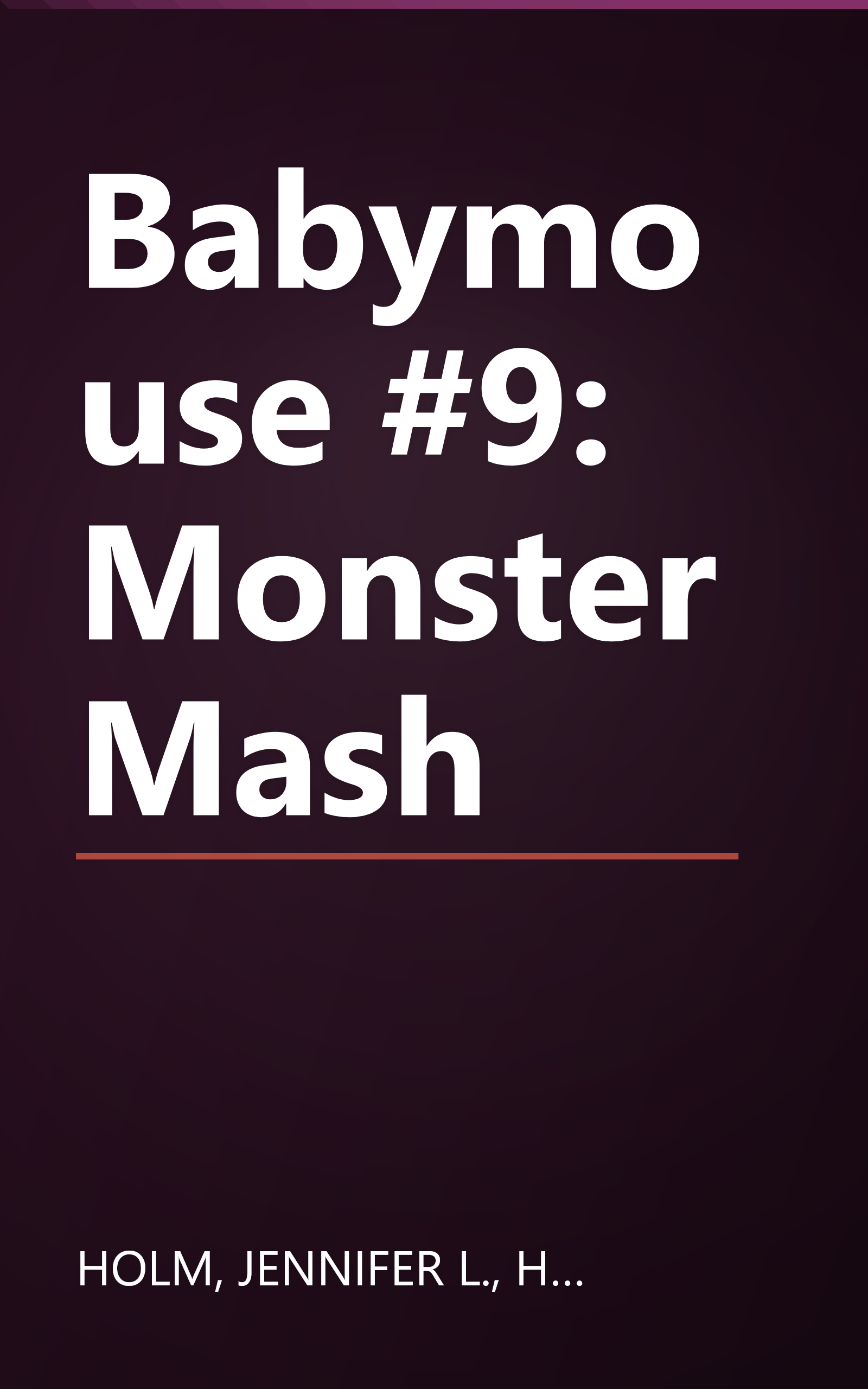 Babymouse #9: Monster Mash book cover