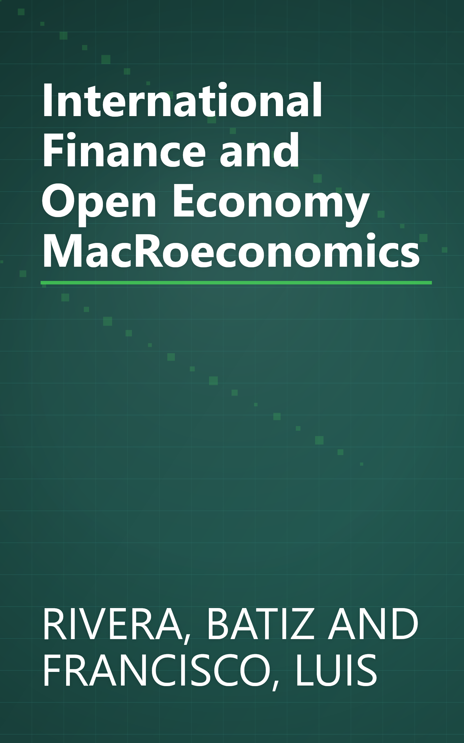 International Finance and Open Economy MacRoeconomics book cover