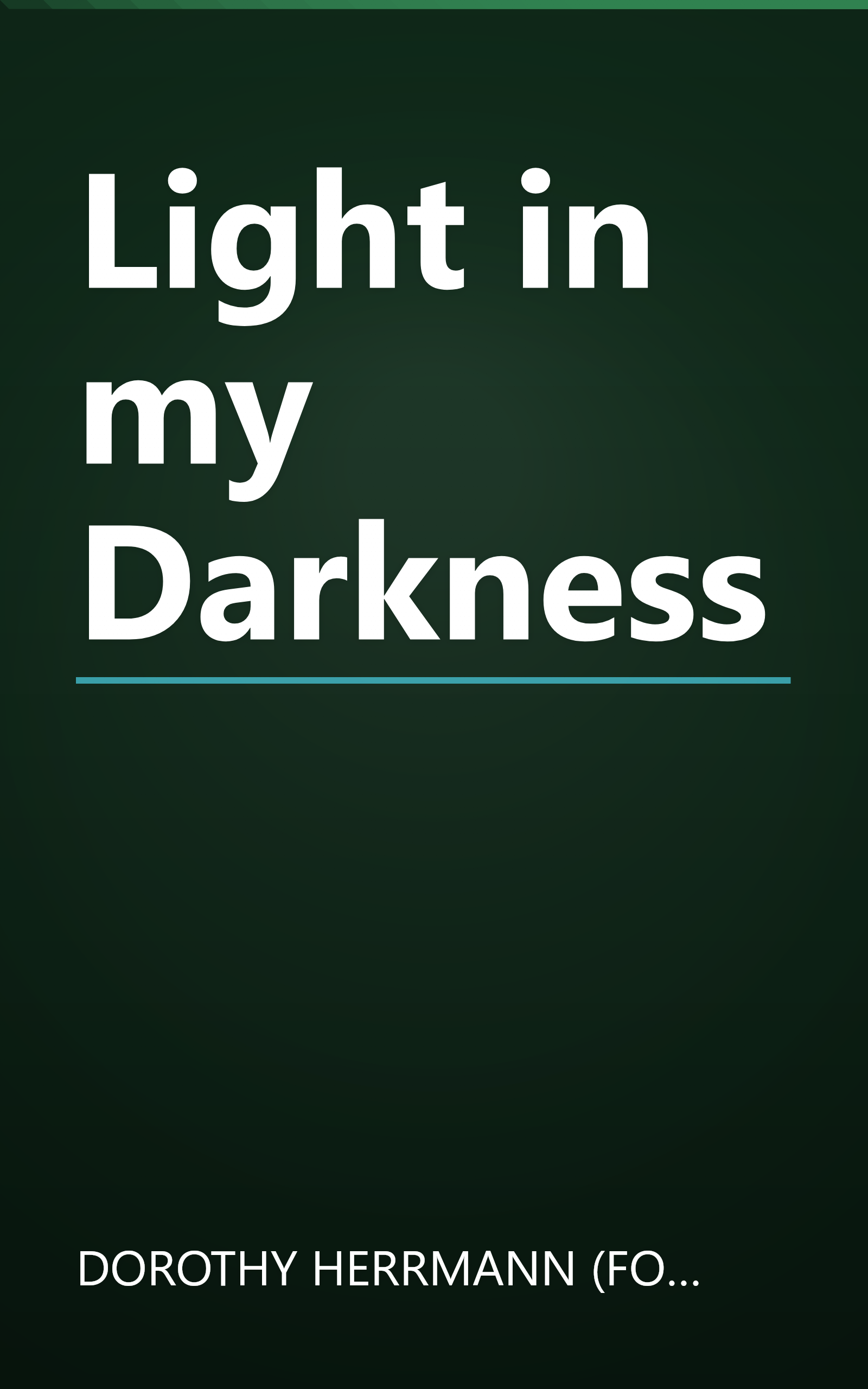 Light in my Darkness book cover