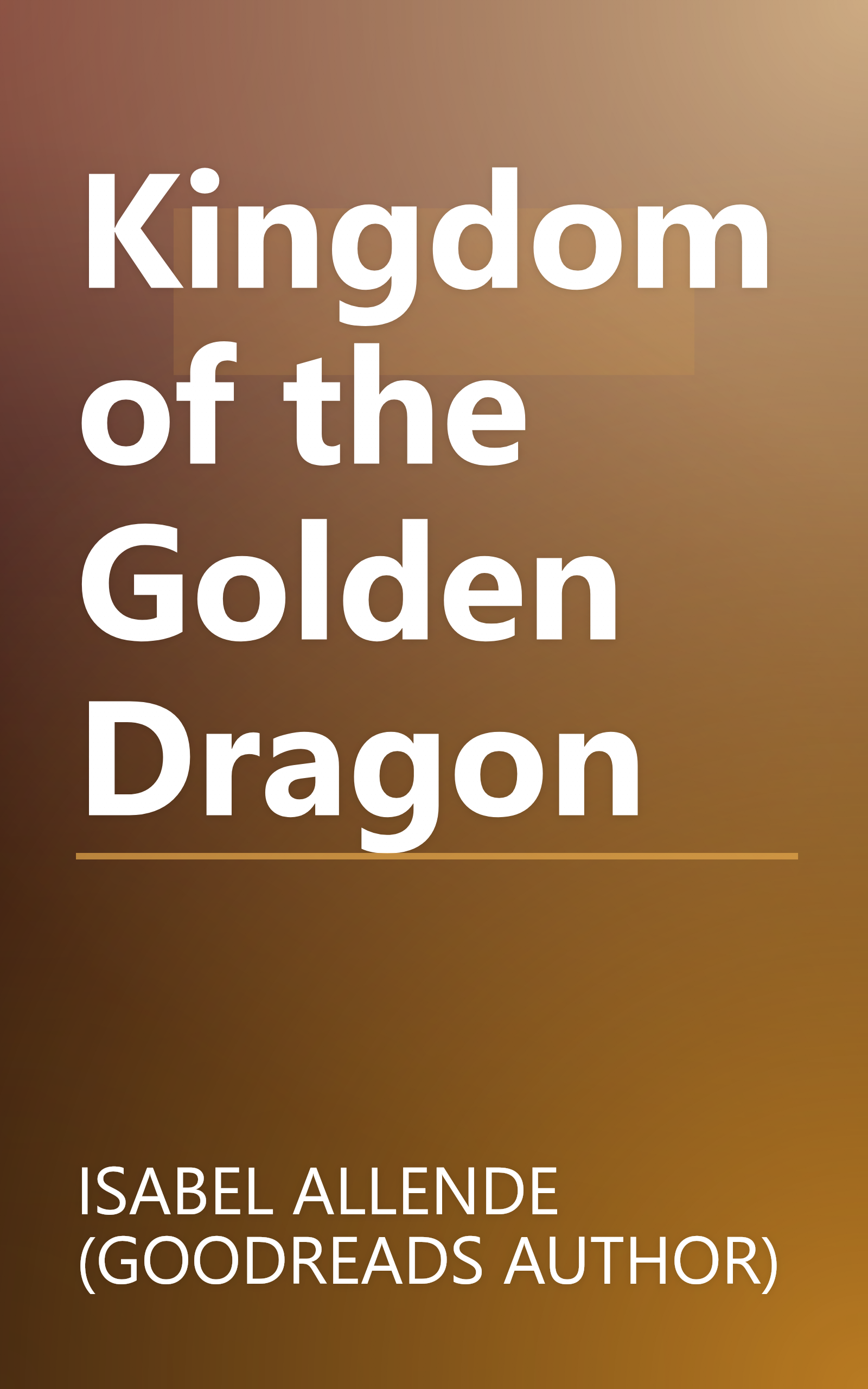 Kingdom of the Golden Dragon book cover