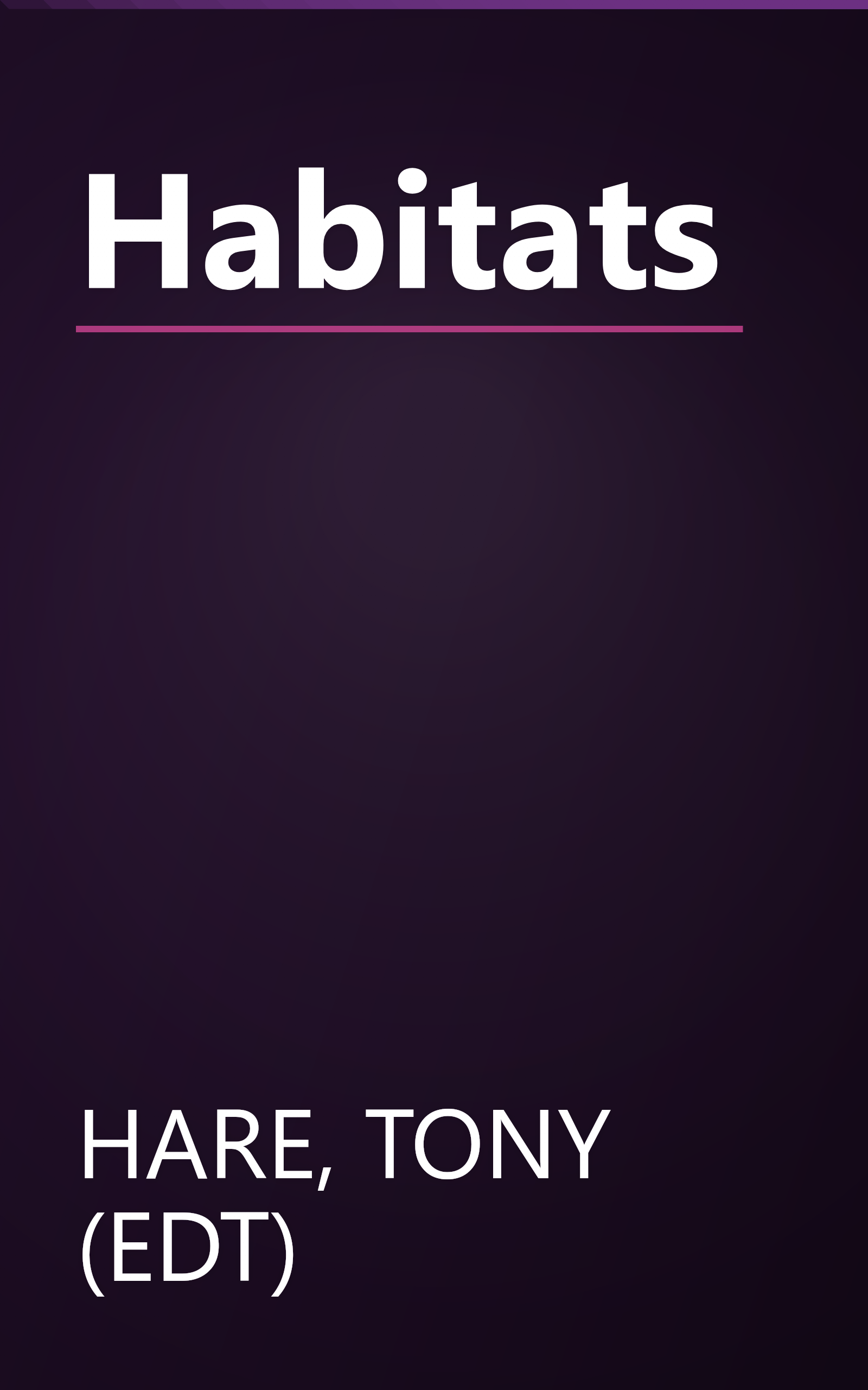 Habitats book cover