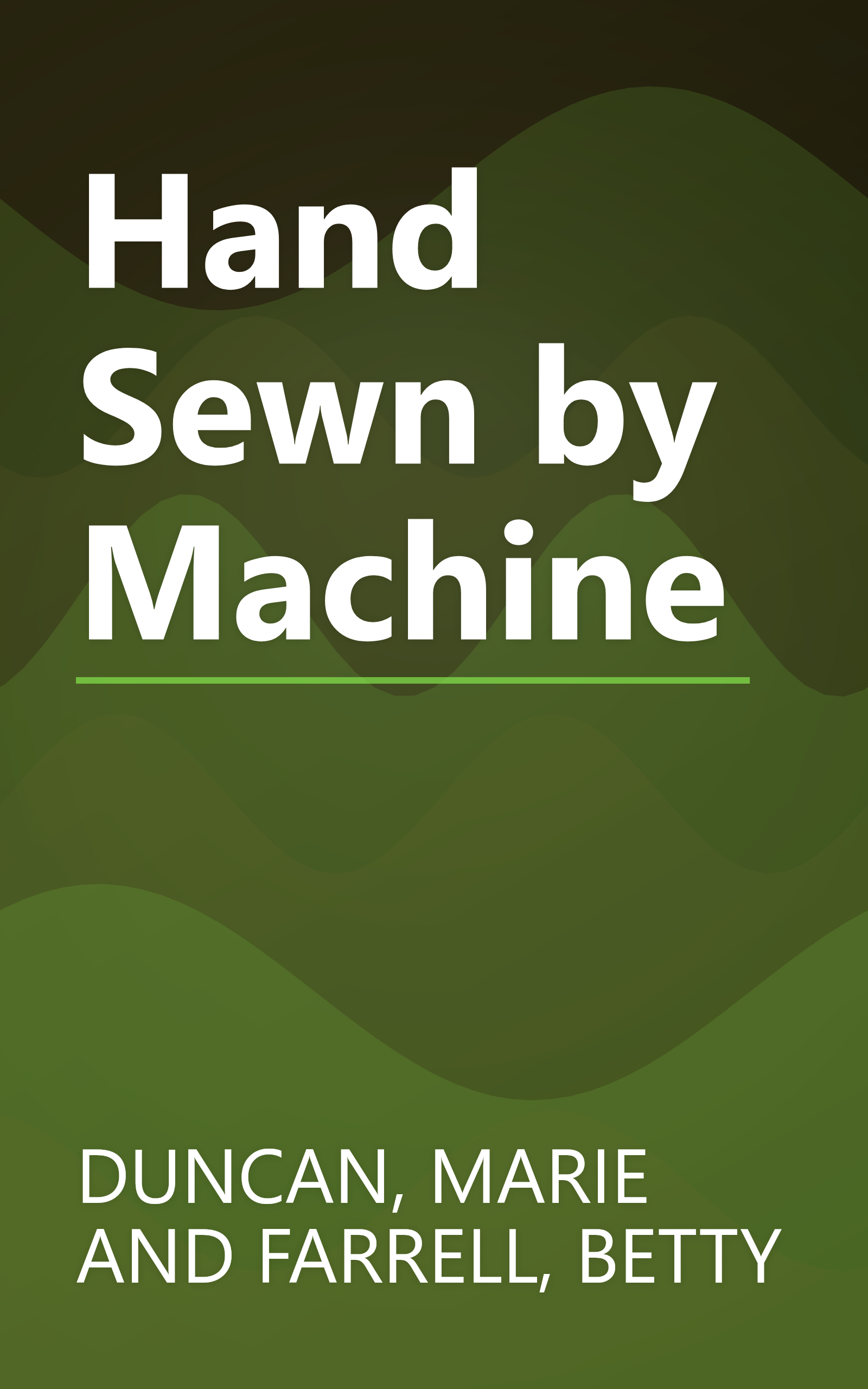 Hand Sewn by Machine book cover